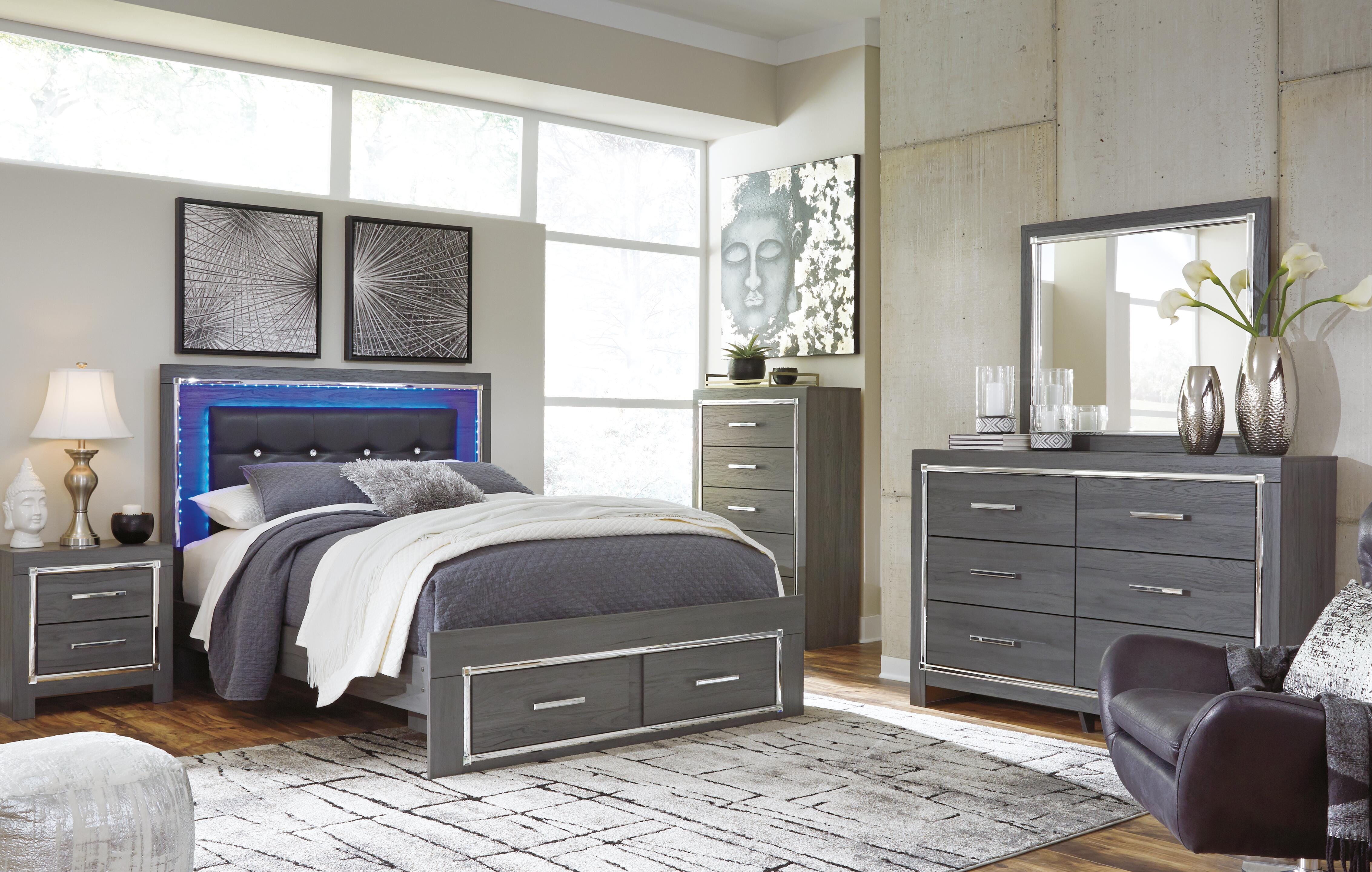 Click here for Lodanna Queen Panel Bed with 2 Storage Drawers wit... prices