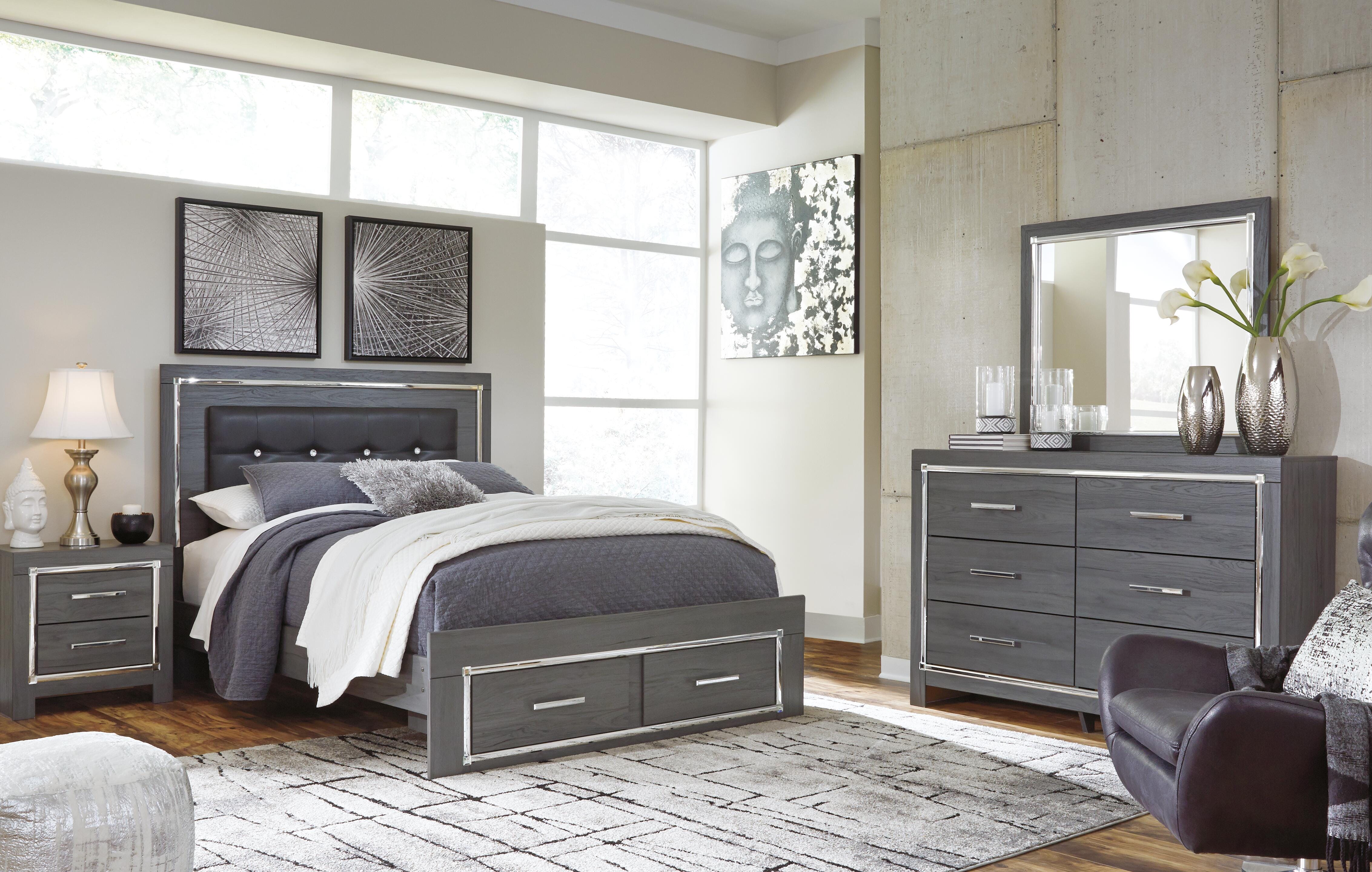 Click here for Lodanna Queen Panel Bed with 2 Storage Drawers wit... prices