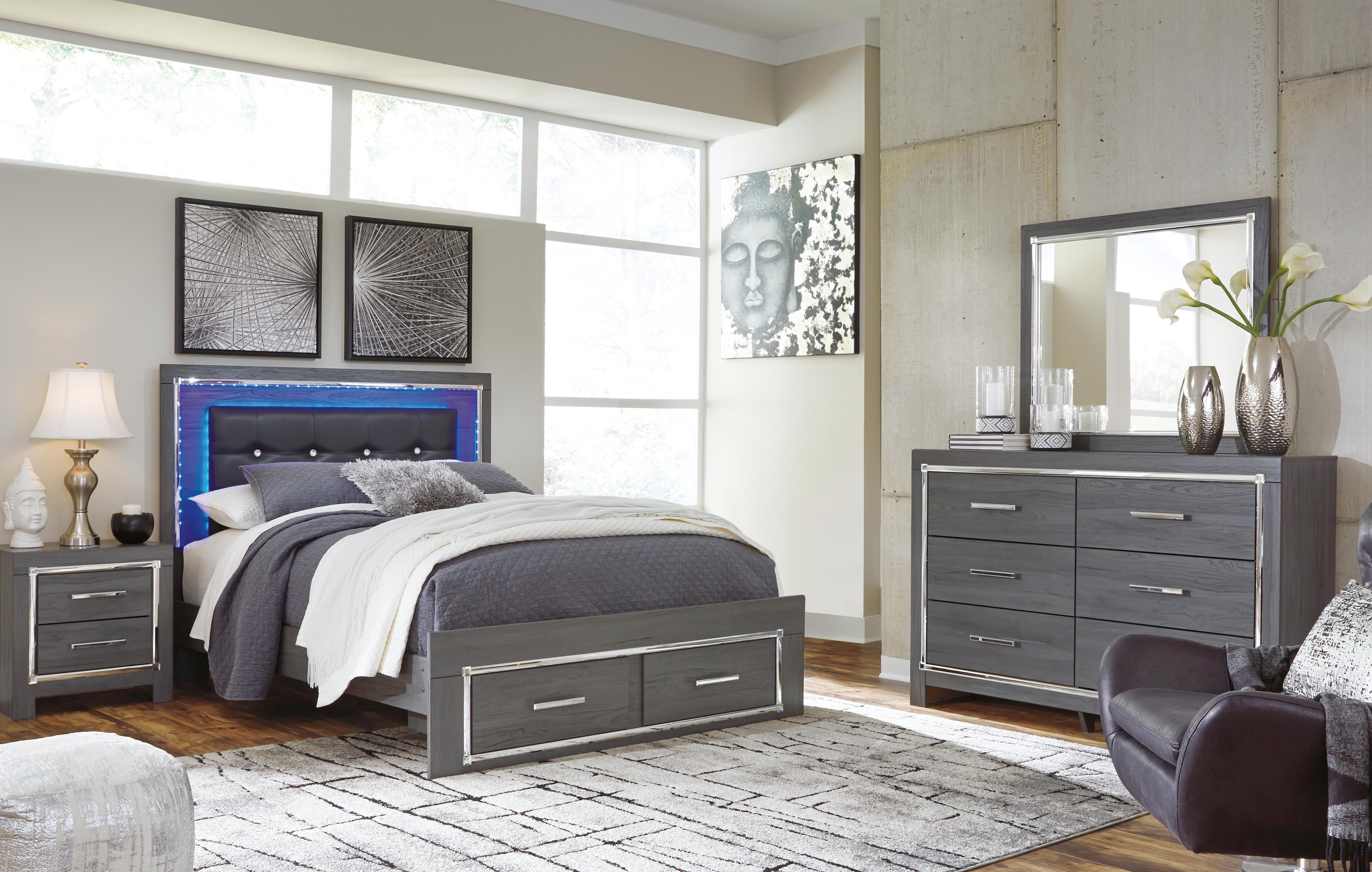 Click here for Lodanna Queen Panel Bed with 2 Storage Drawers wit... prices