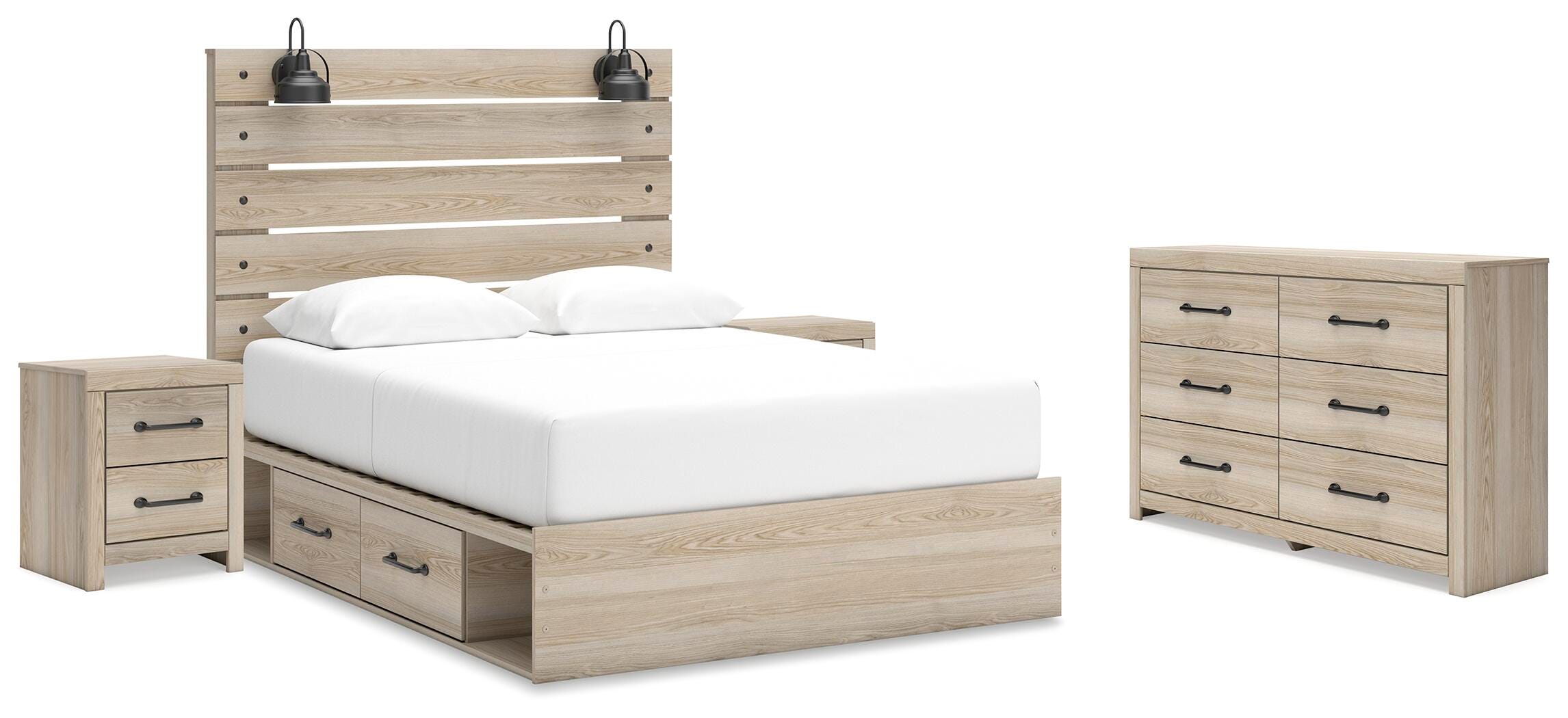 Click here for Senbry Queen Panel Bed with Dresser and 2 Nightsta... prices