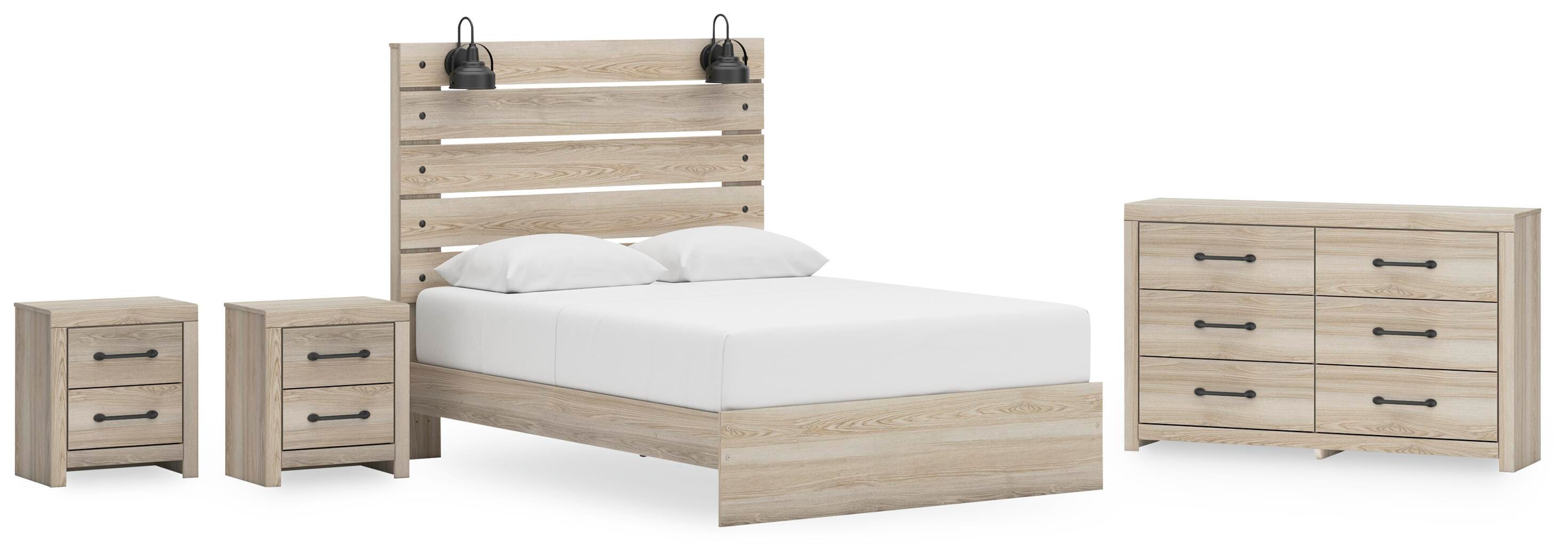 Click here for Senbry Queen Panel Bed with Dresser and 2 Nightsta... prices