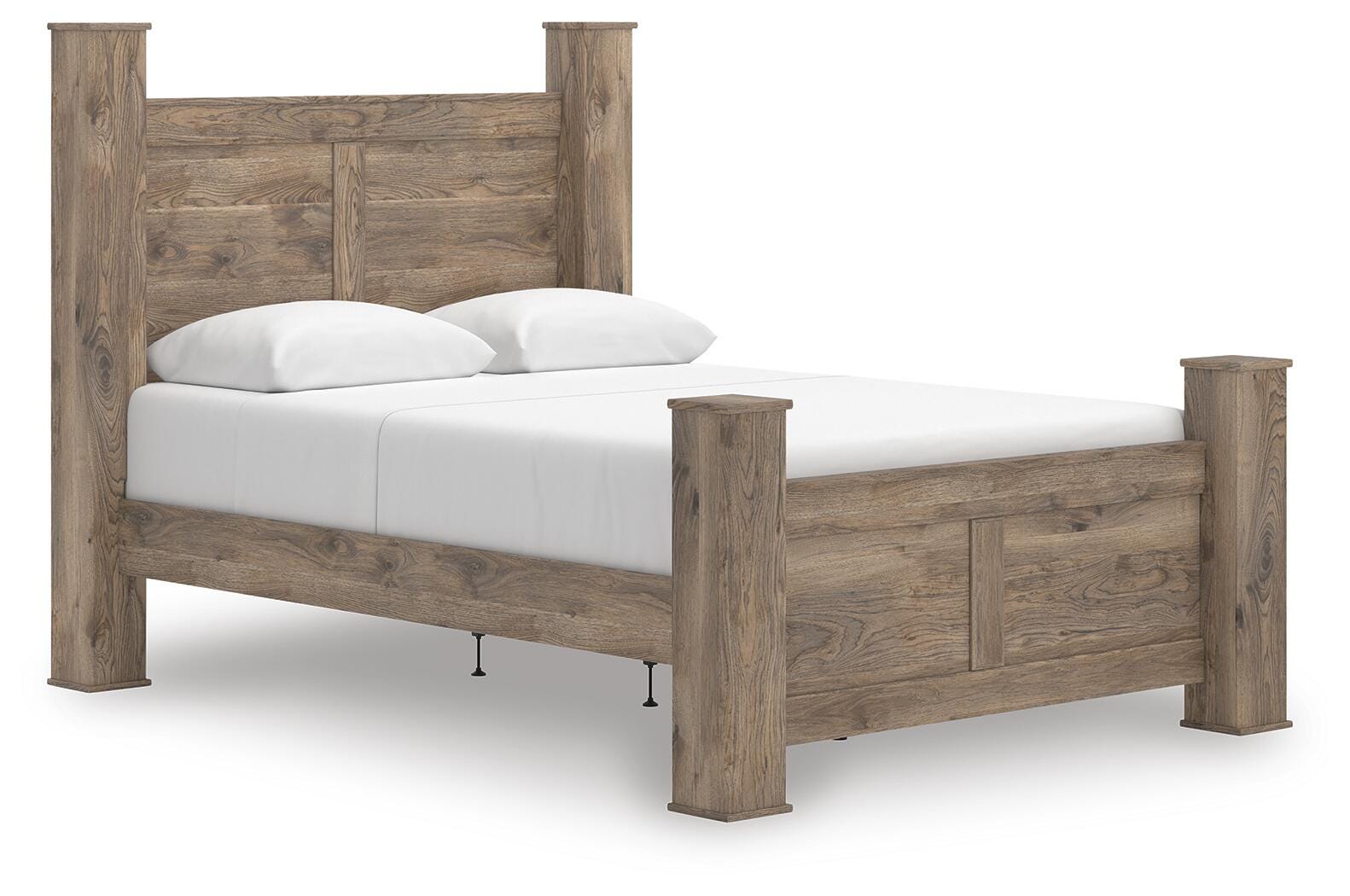 Click here for Keithland Queen Poster Bed  Brown prices