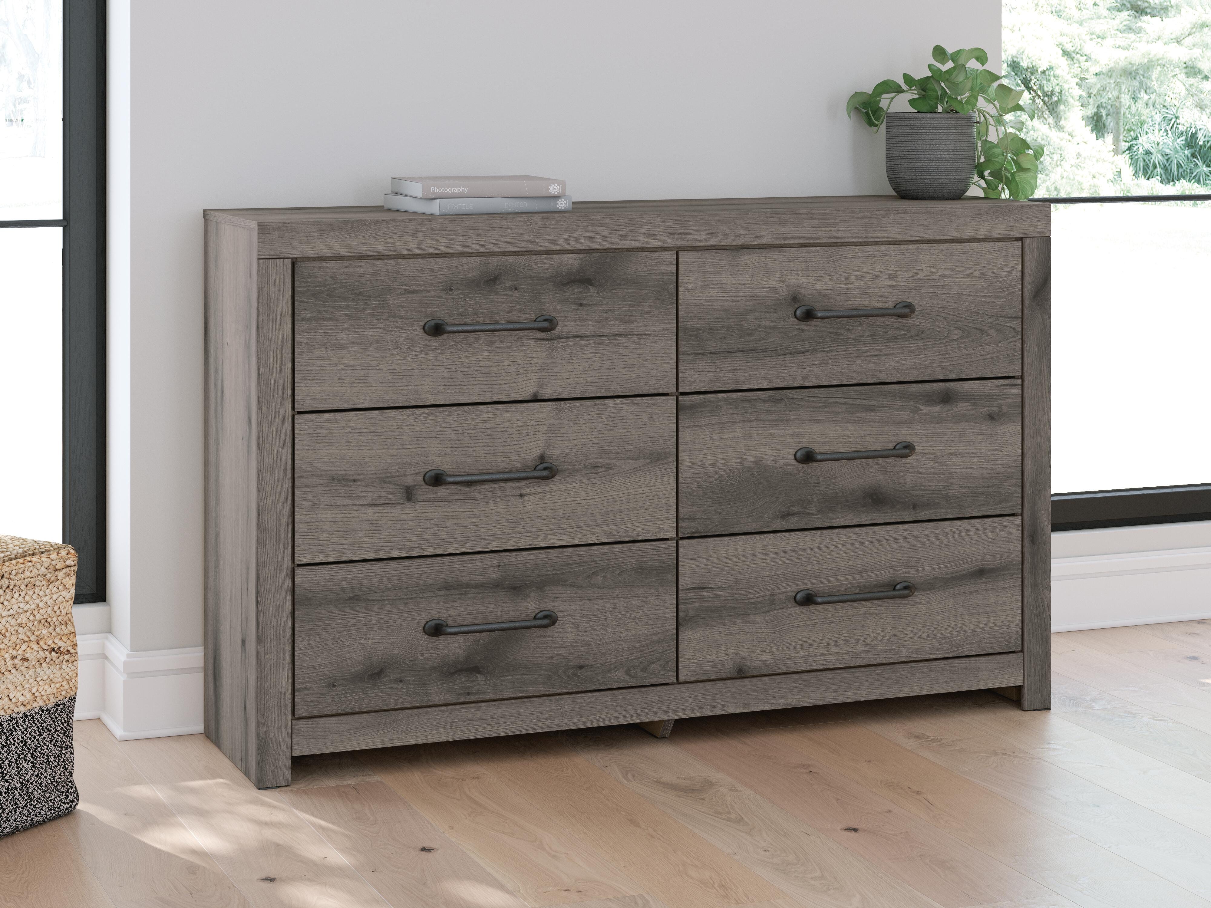 Click here for Urbanoore 6 Drawer Dresser  Brown Gray prices
