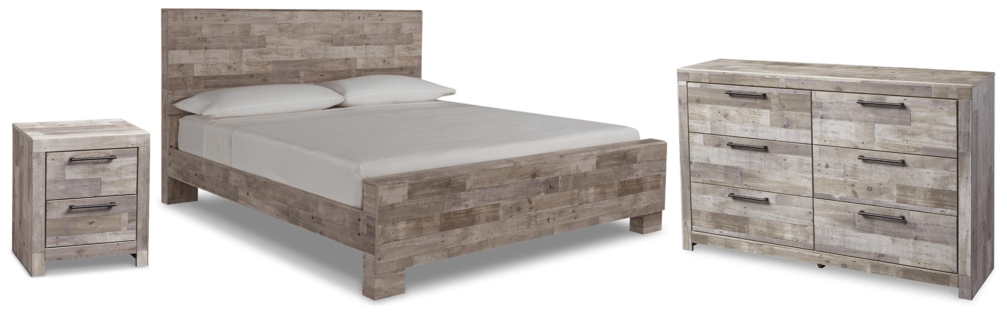 Click here for Effie King Panel Bed with Dresser and Nightstand... prices