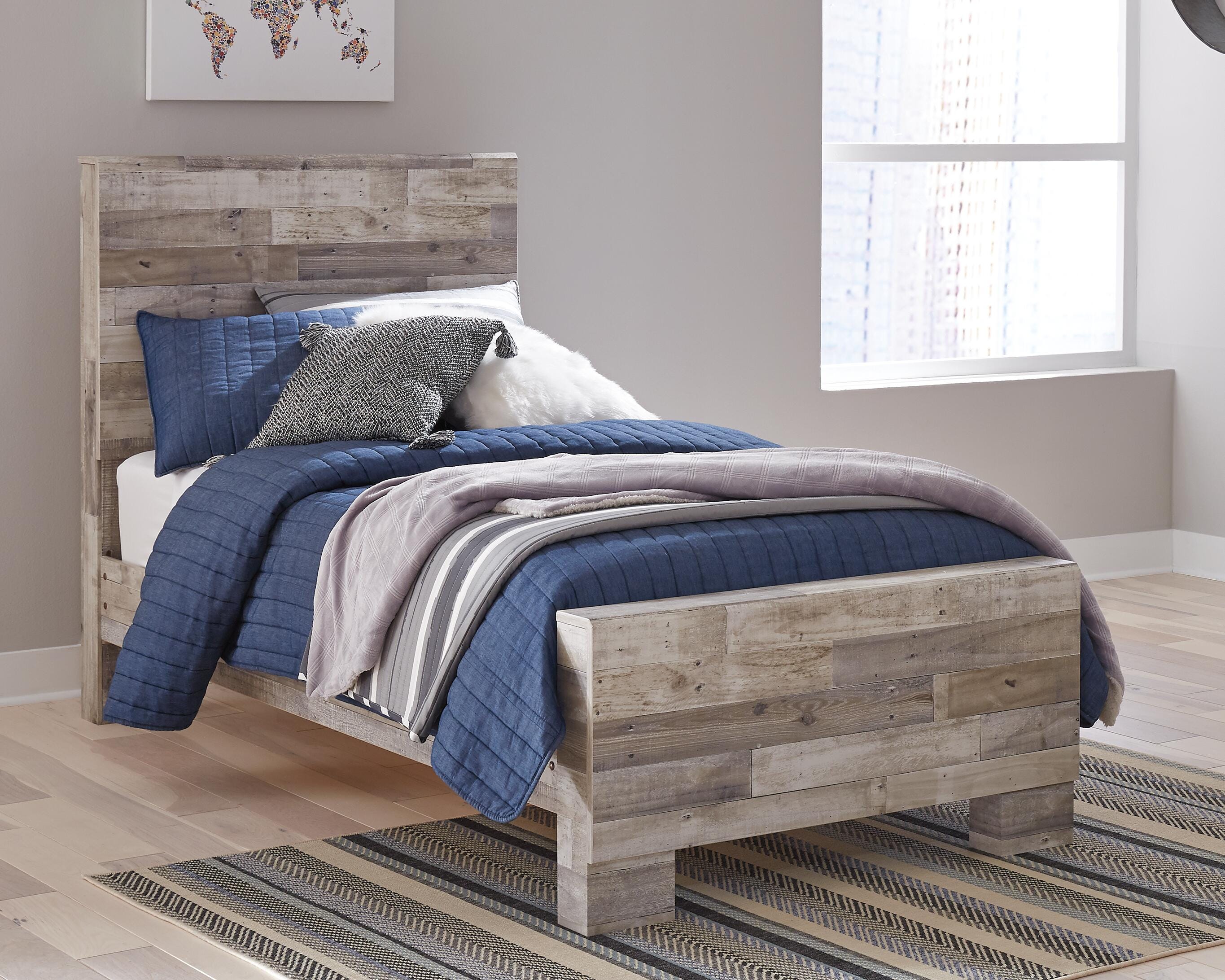 Click here for Effie Twin Panel Bed  Whitewash prices