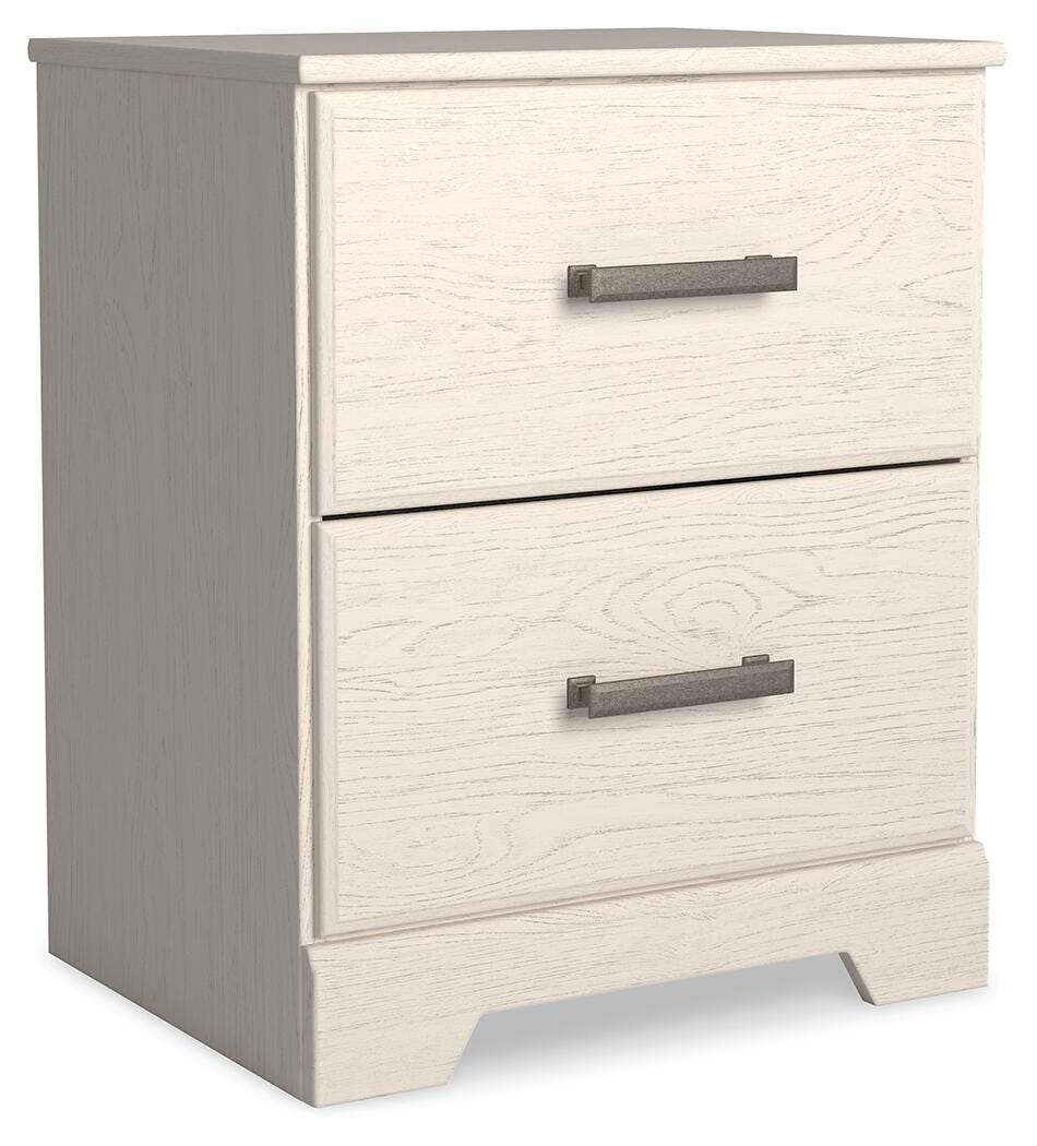 Click here for Stelsie 21 2 Drawer Nightstand  White prices