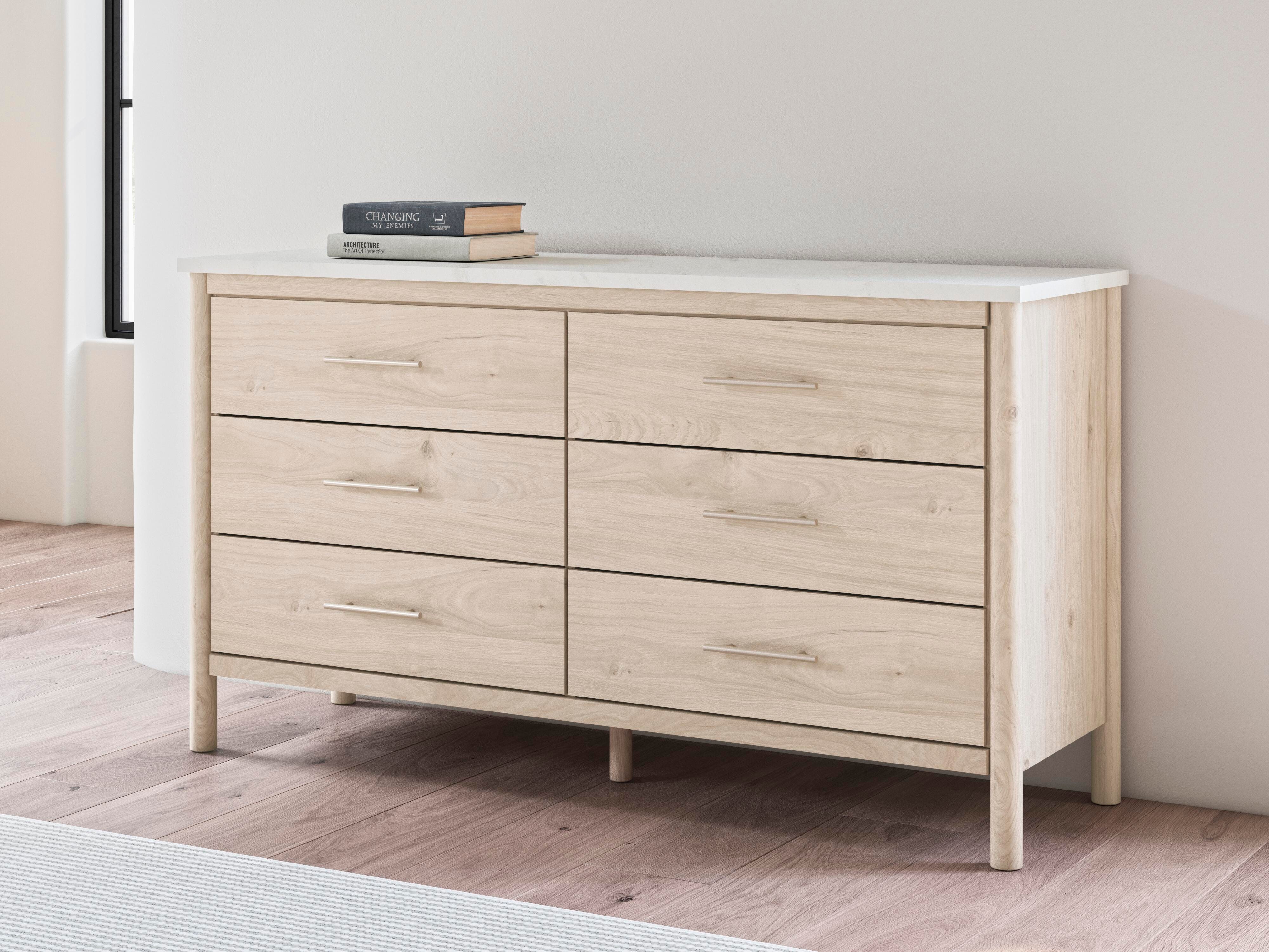 Click here for Cadmori 6 Drawer Dresser  Two-tone prices