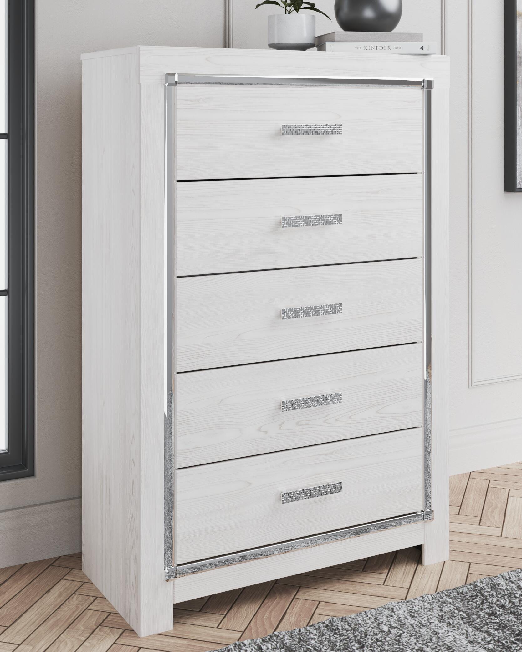 Click here for Altyra 5 Drawer Chest of Drawers  White prices