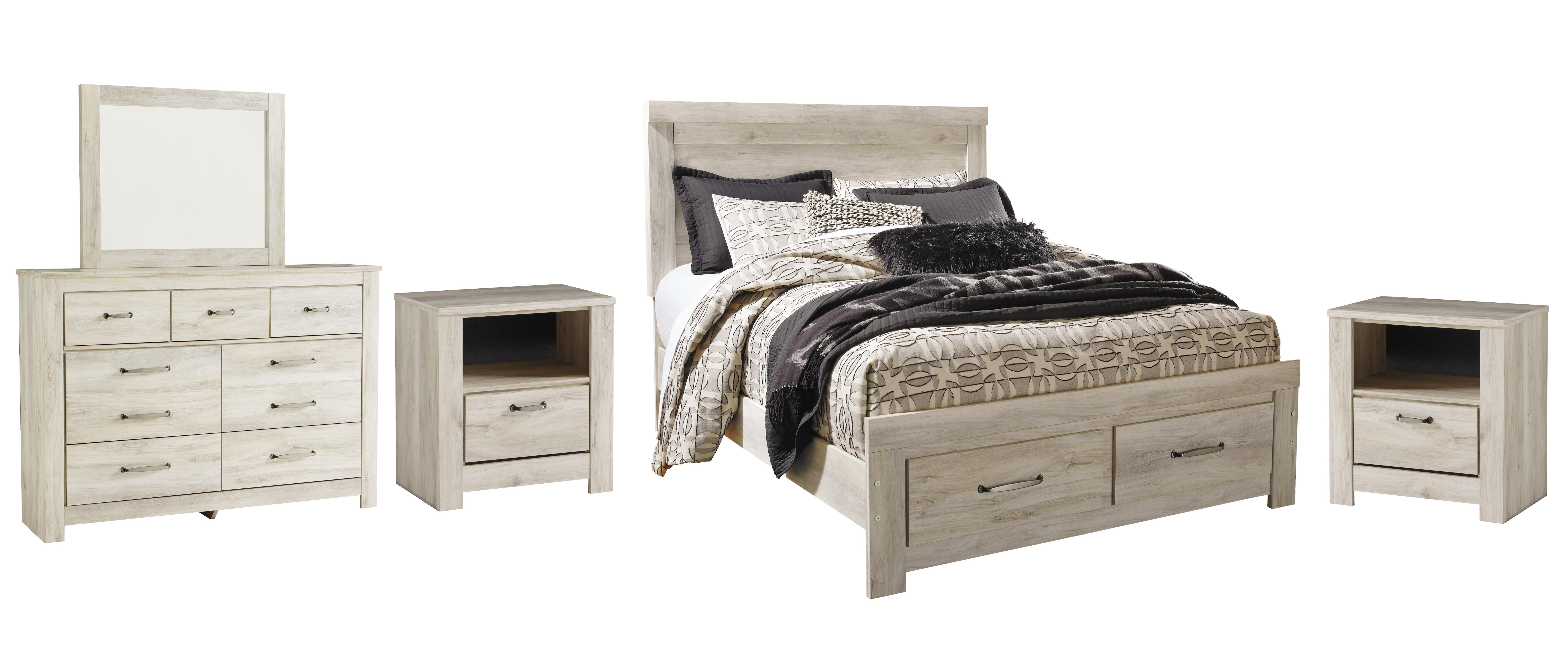 Click here for Bellaby Queen Platform Bed with 2 Storage Drawers... prices