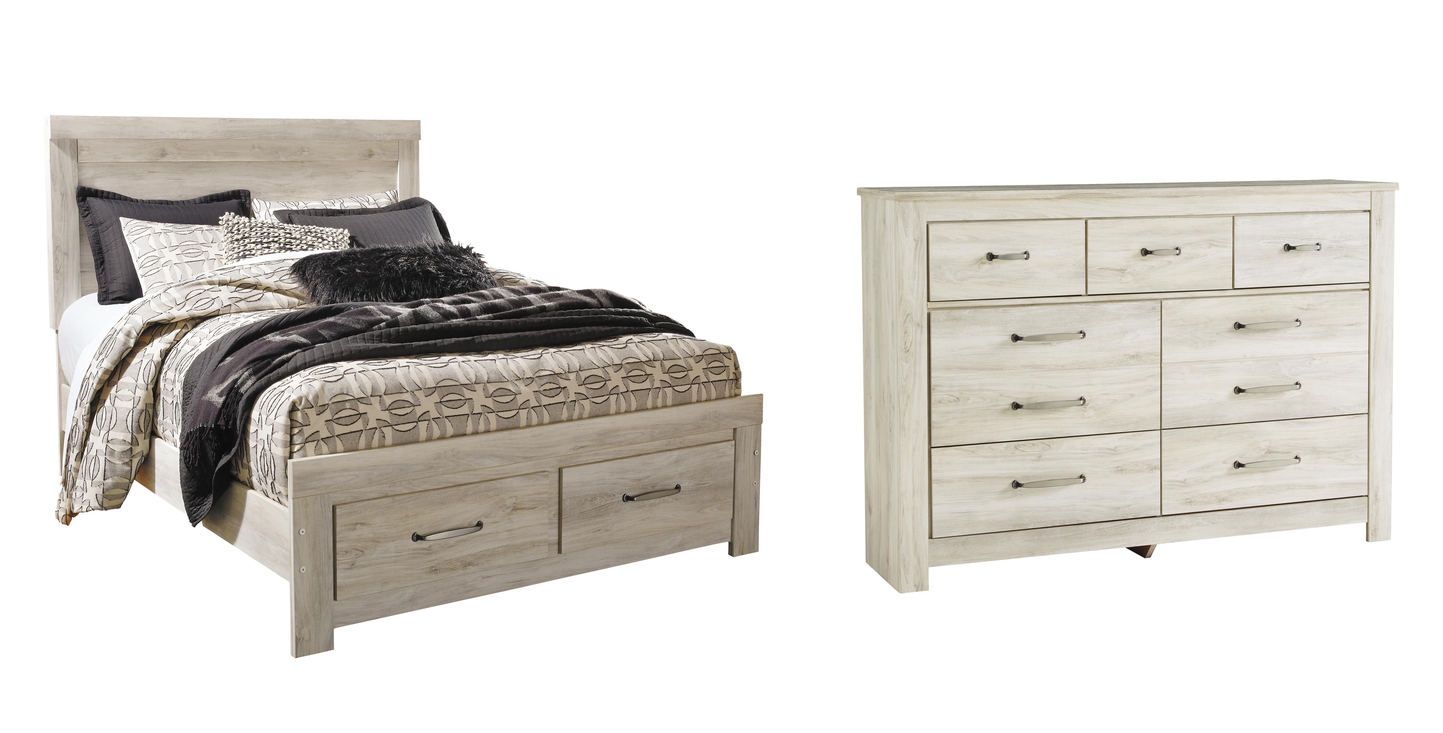 Click here for Bellaby Queen Platform Bed with 2 Storage Drawers... prices