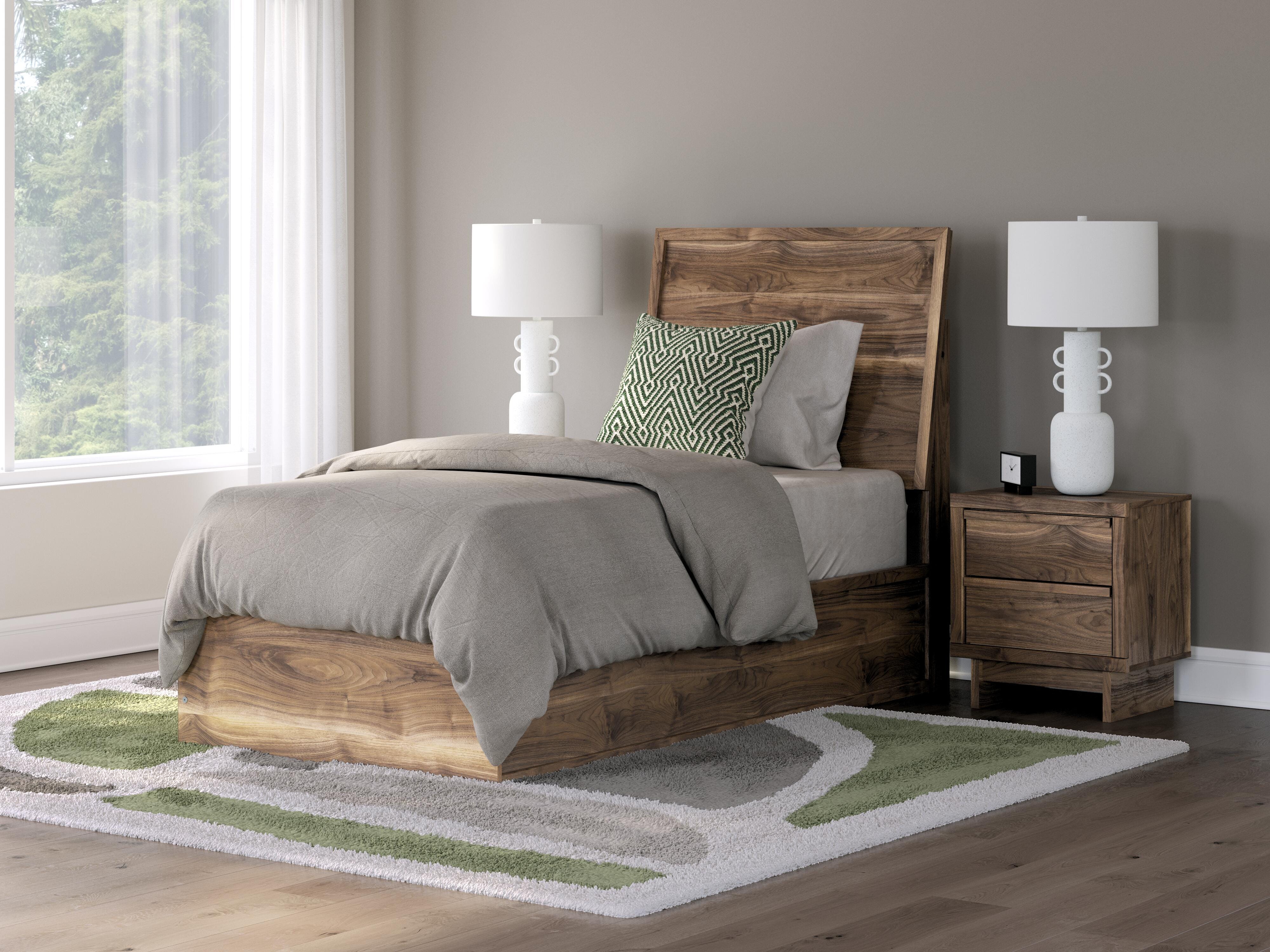 Click here for Zadilyn Twin Panel Bed  Brown prices