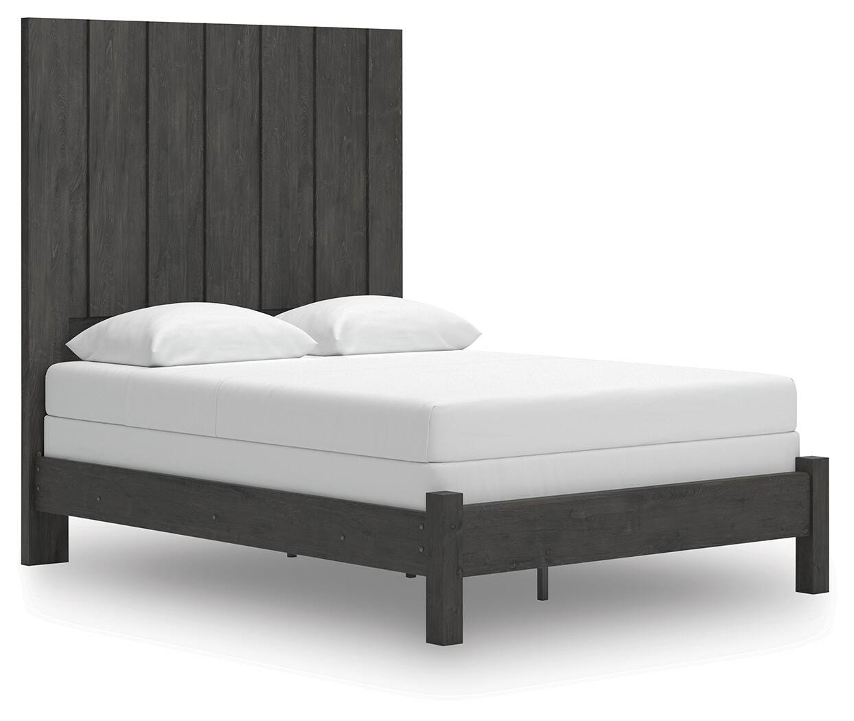 Click here for Parlayon Queen Panel Bed  Charcoal prices
