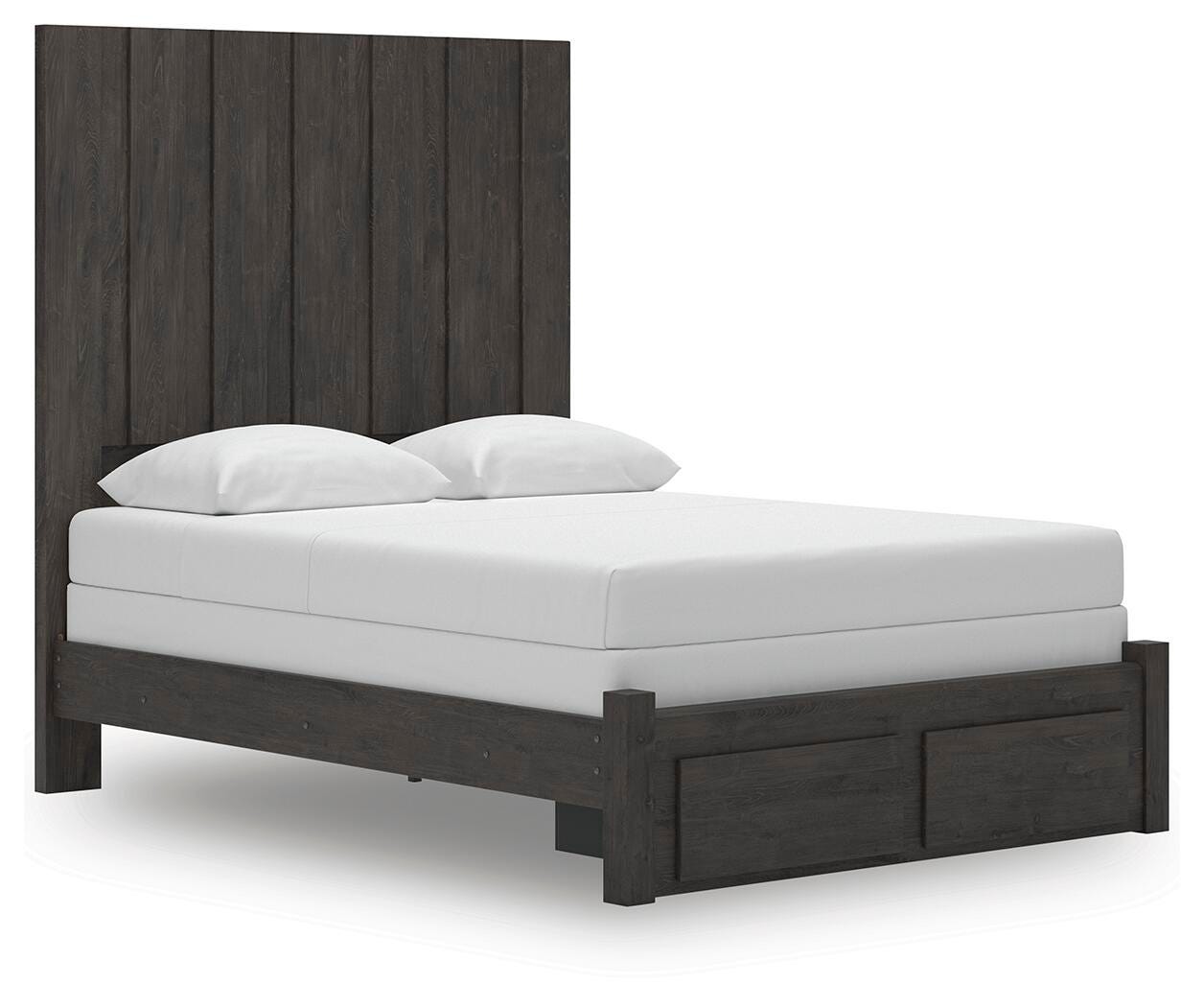 Click here for Parlayon Queen Panel Storage Bed  Charcoal prices