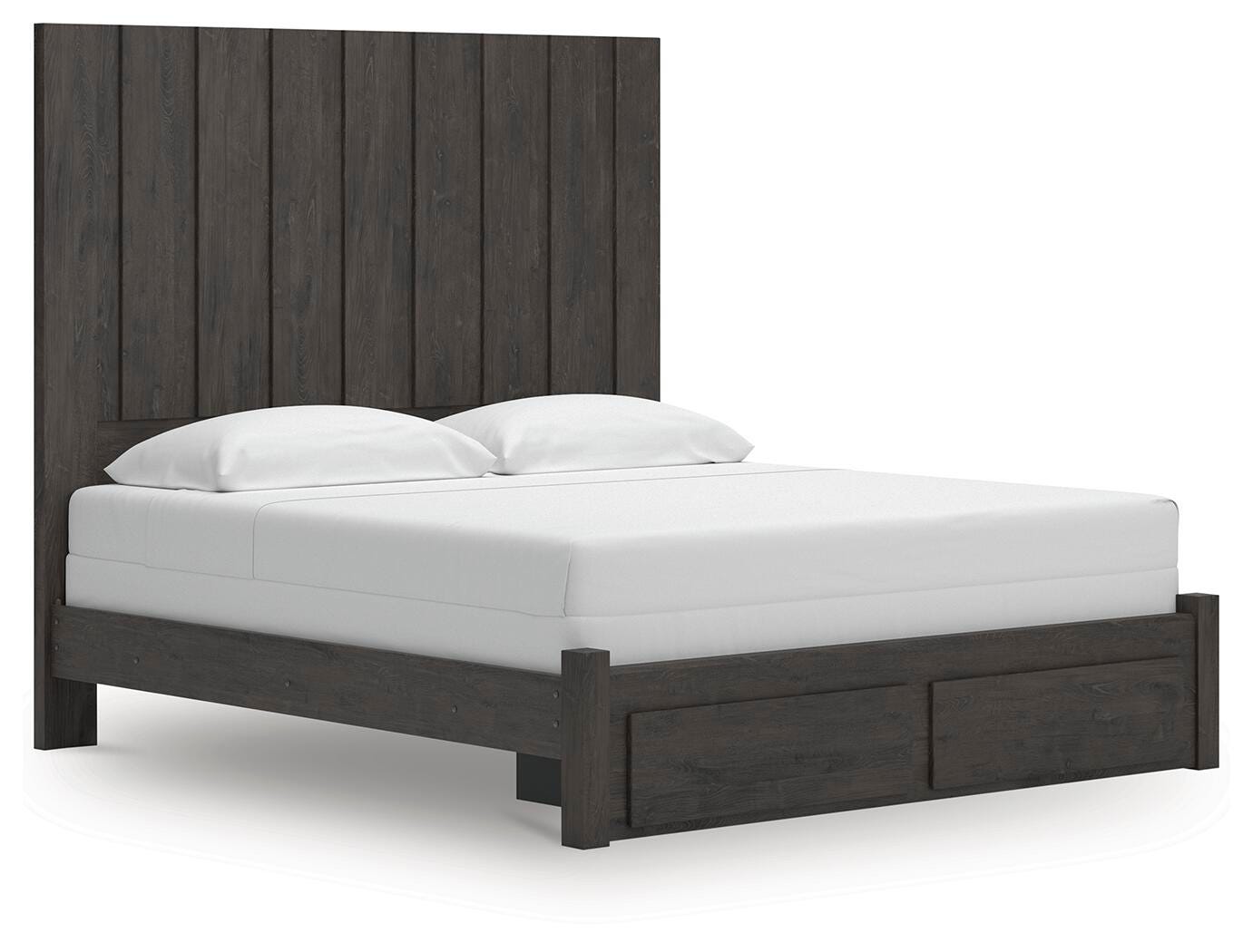 Click here for Parlayon King Panel Storage Bed  Charcoal prices