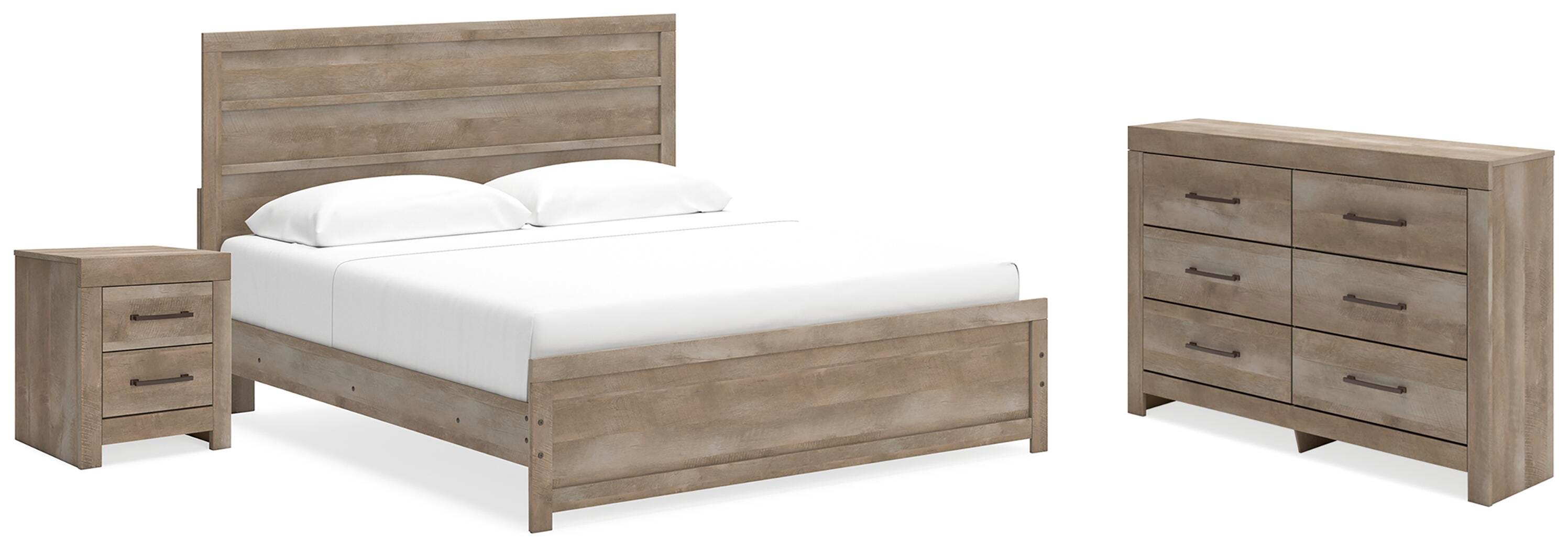 Click here for Gachester King Panel Bed with Dresser and Nightsta... prices