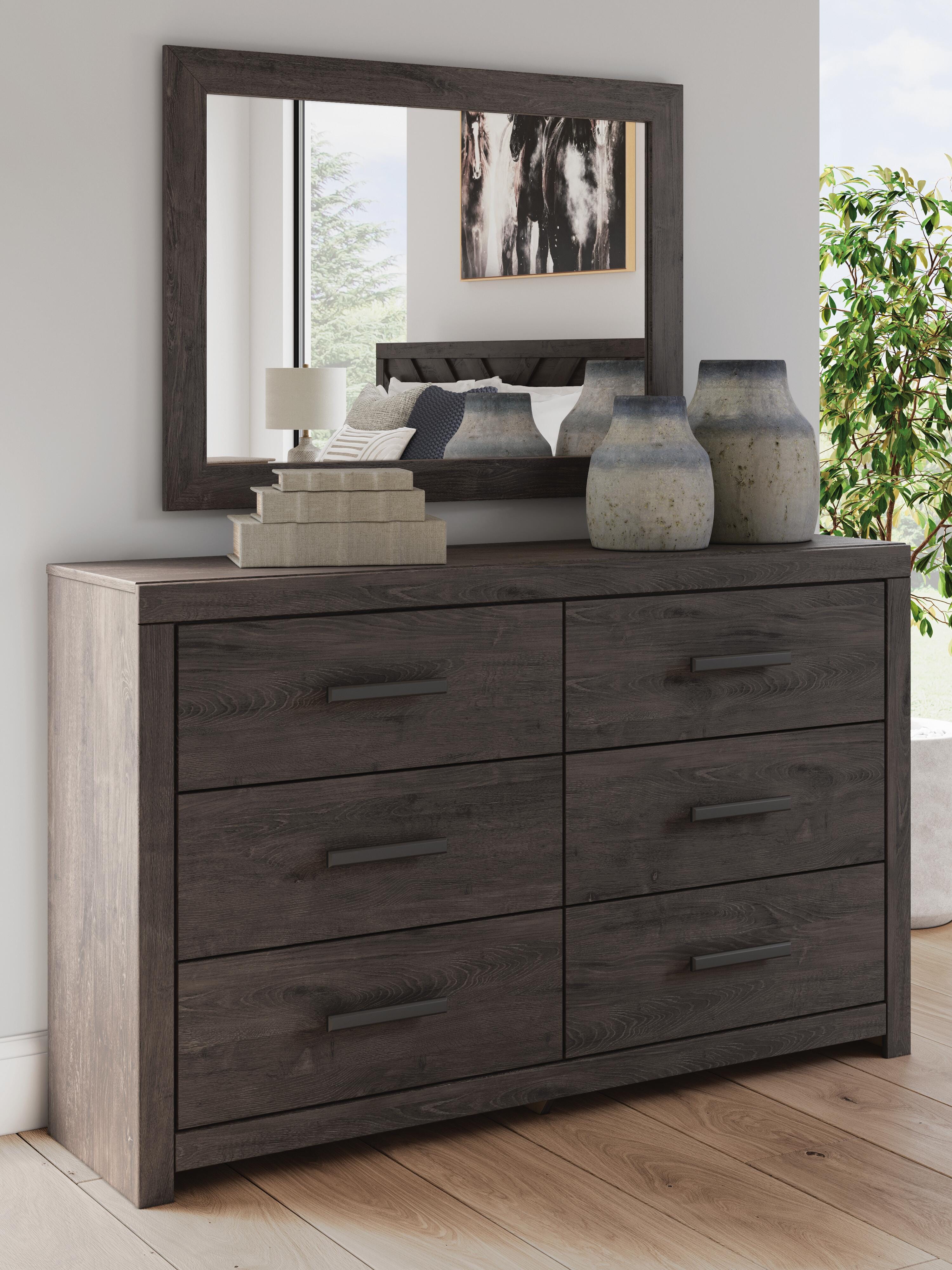 Click here for Prendonea Dresser and Mirror  Charcoal prices