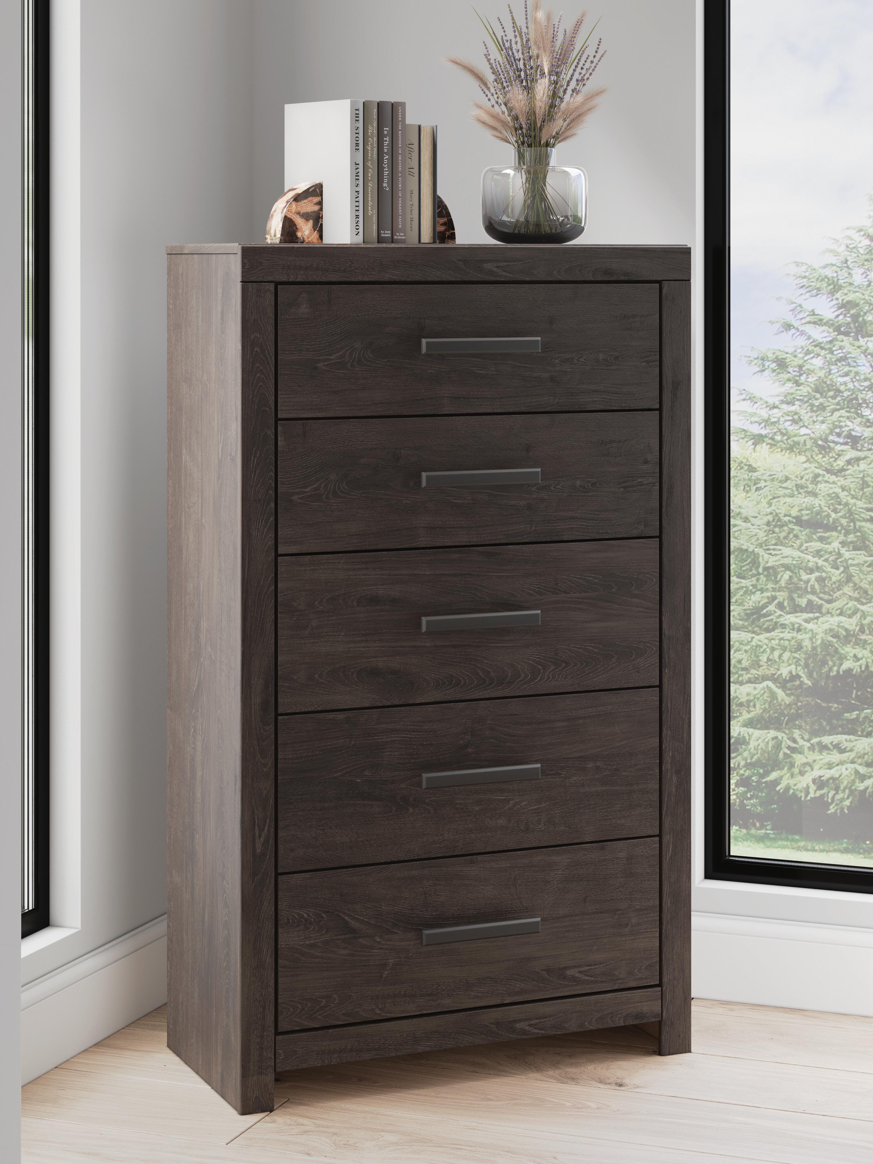 Click here for Prendonea Chest of Drawers  Charcoal prices
