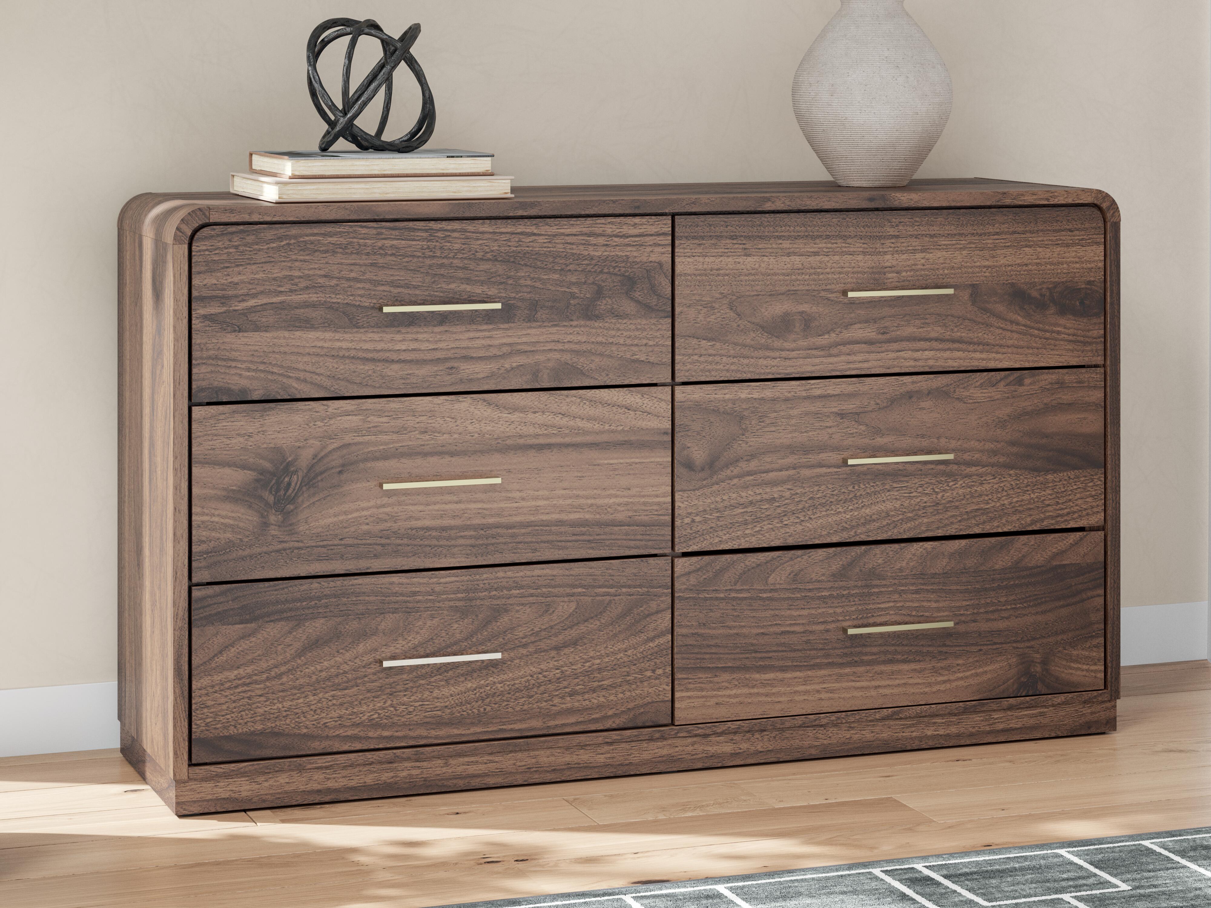 Click here for Hollinaze Dresser  Walnut Brown prices