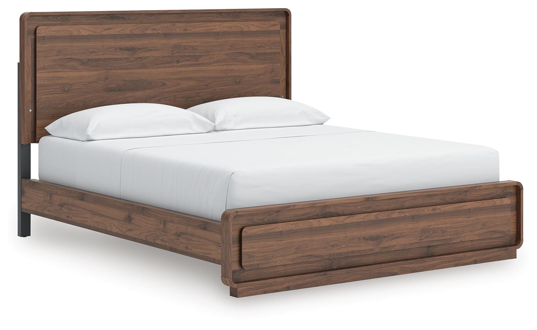 Click here for Hollinaze California King Panel Bed  Walnut Brown prices