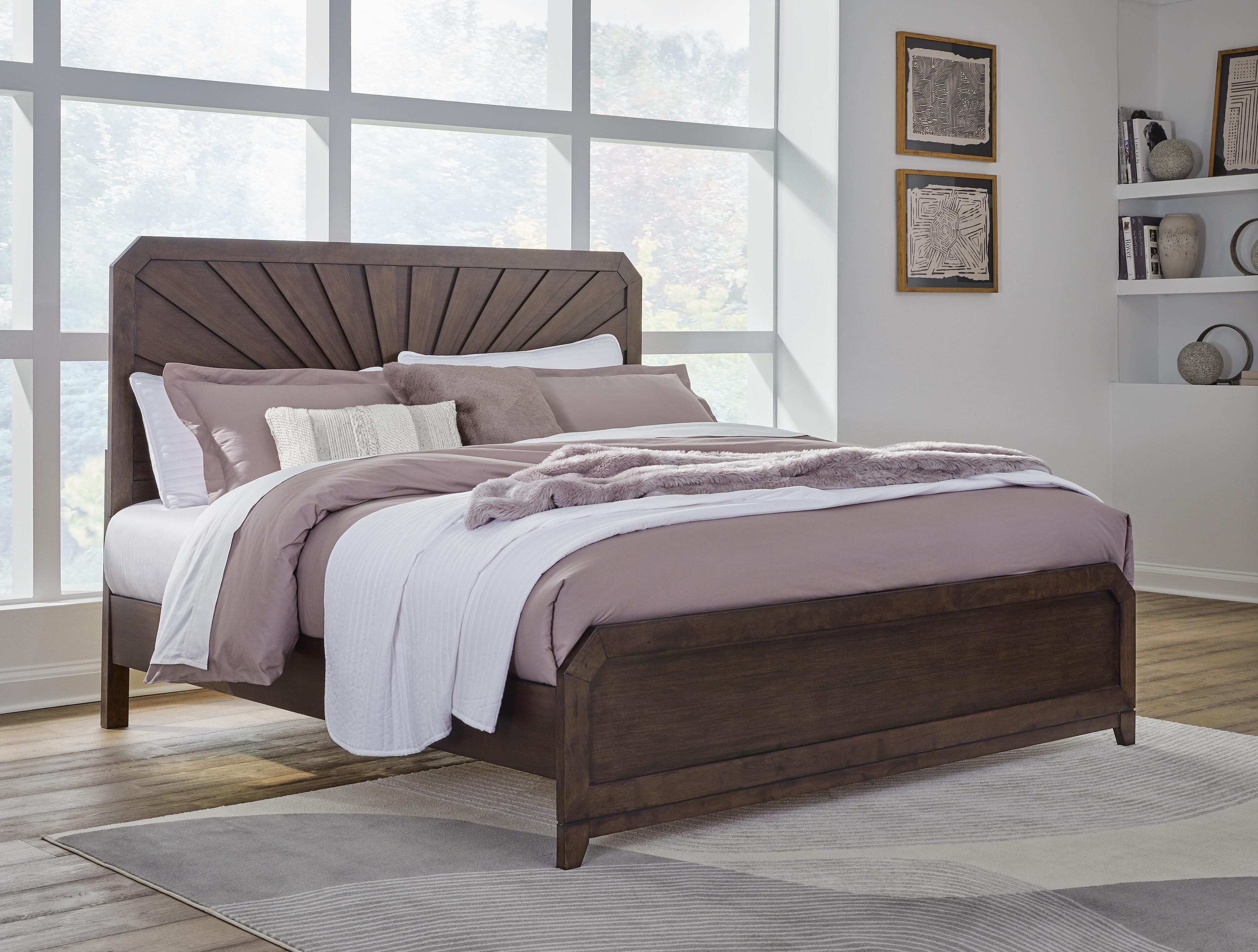 Click here for Tandisport California King Panel Bed  Dark Brown prices