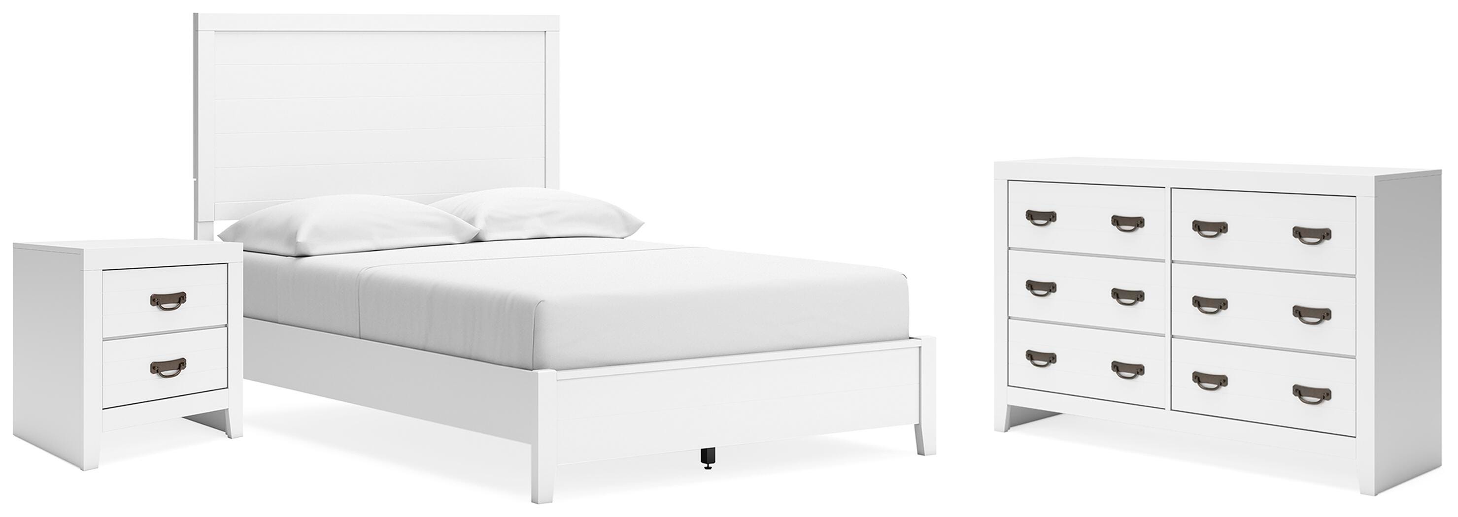 Click here for Binterglen Full Panel Bed with Dresser and Nightst... prices