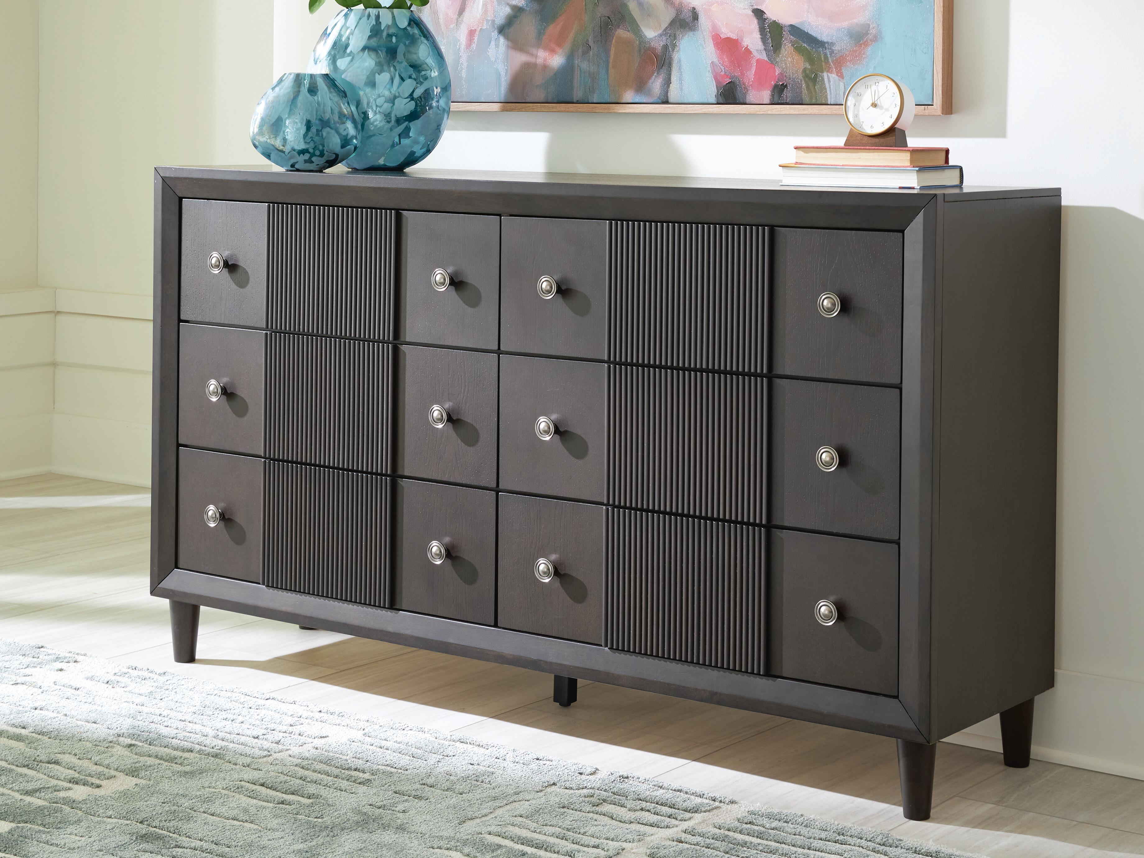 Click here for Urbantrack 6 Drawer Dresser  Dark Brown prices