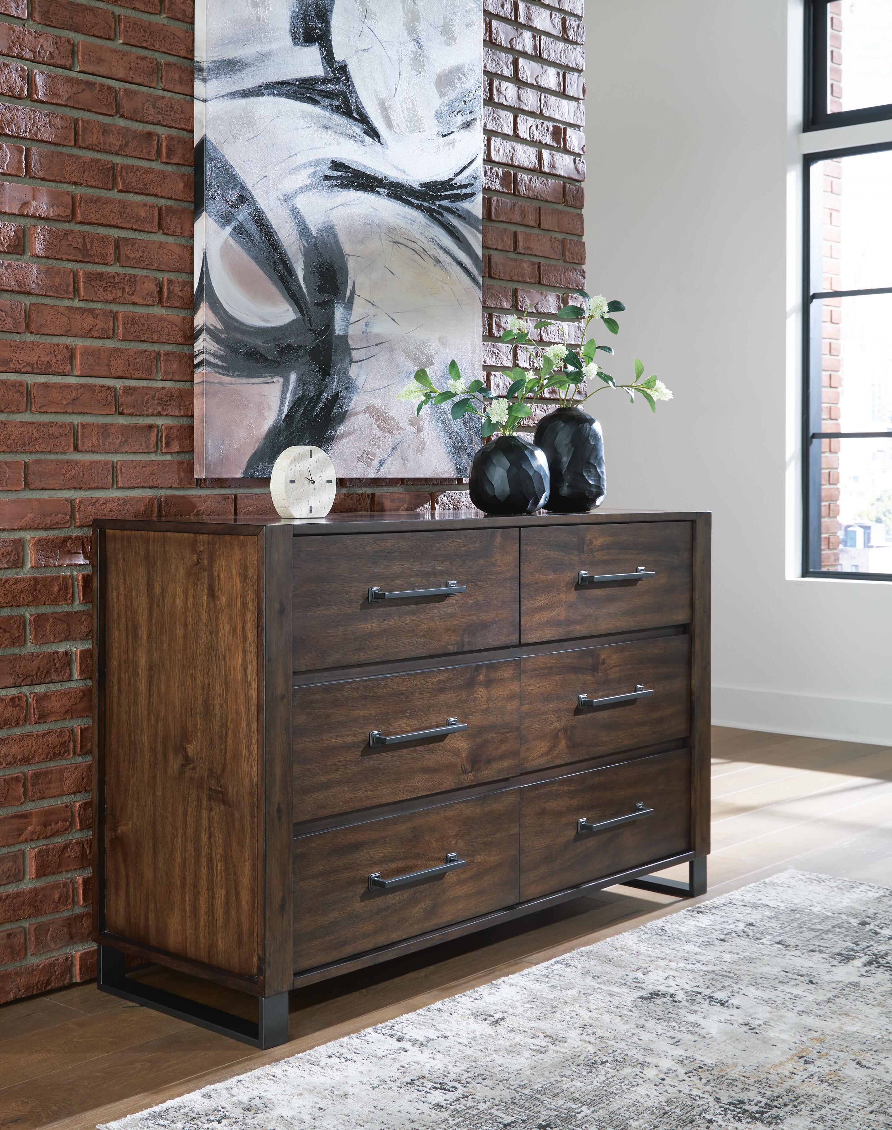 Click here for Zumbado 6 Drawer Dresser  Brown prices