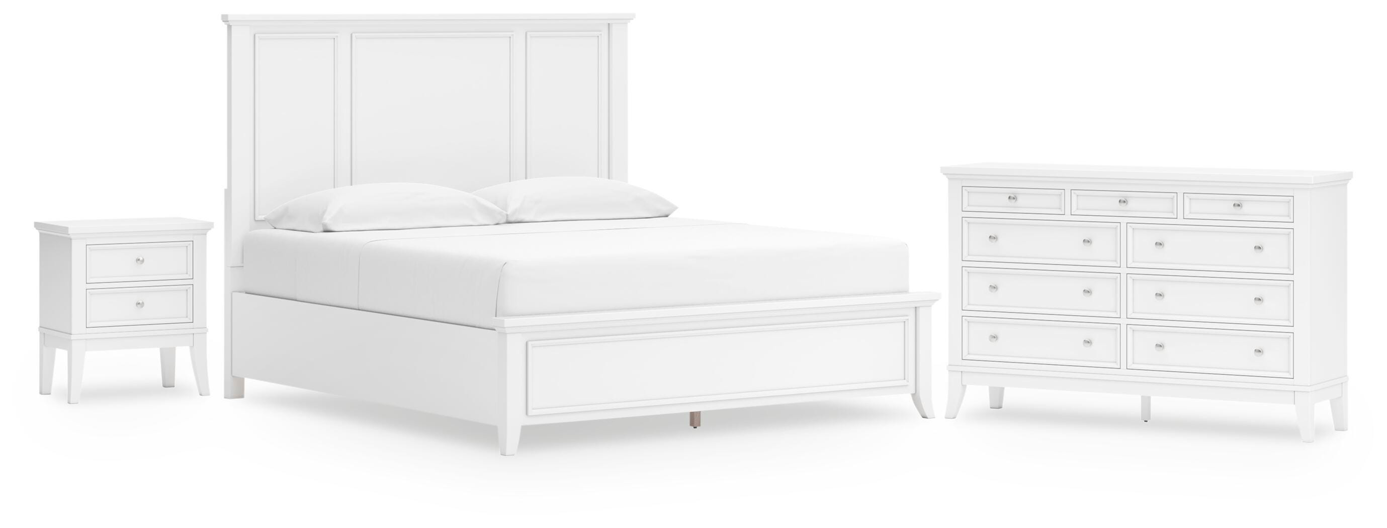 Click here for Trulani California King Panel Bed with Dresser and... prices
