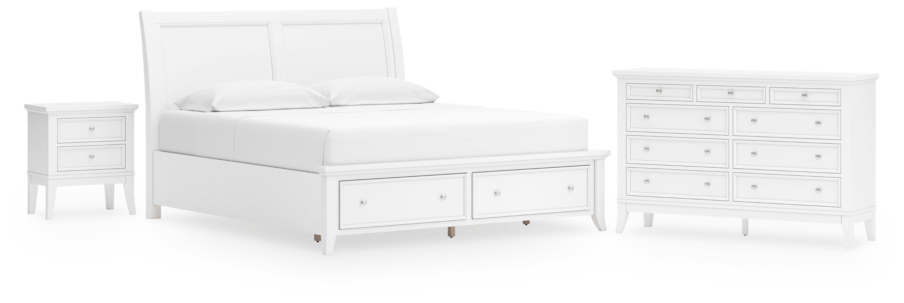 Click here for Trulani California King Sleigh Storage Bed with Dr... prices