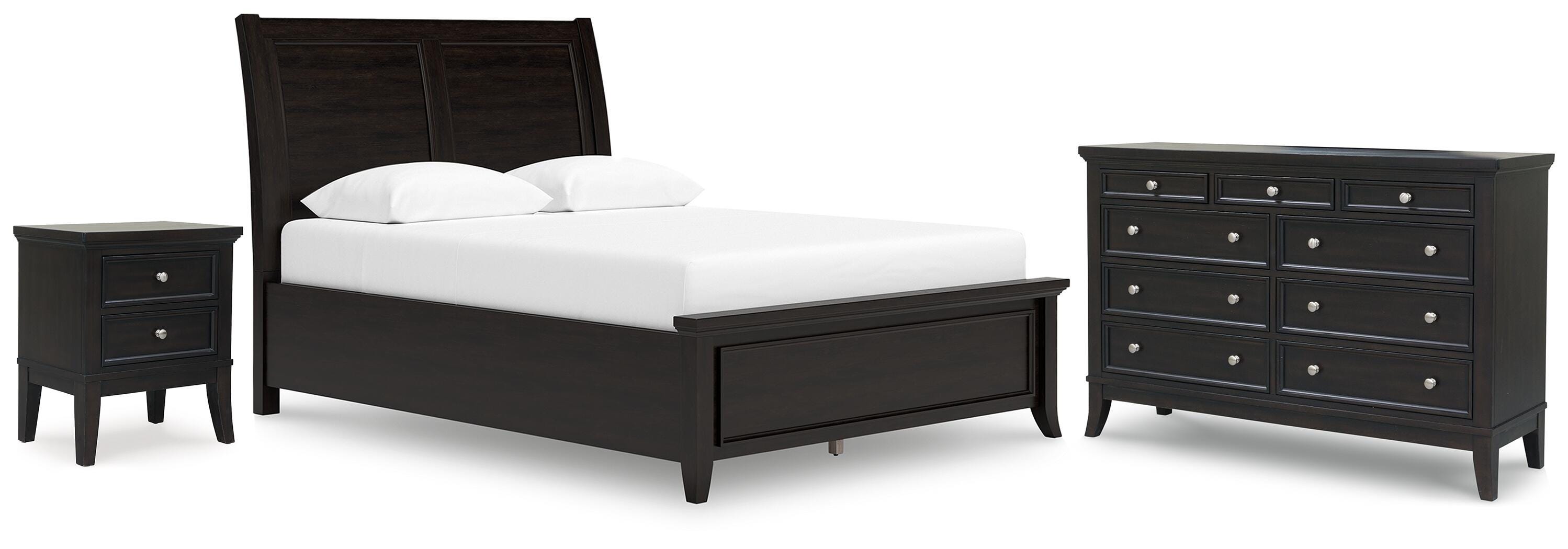 Click here for Bambori Queen Sleigh Bed with Dresser and Nightsta... prices