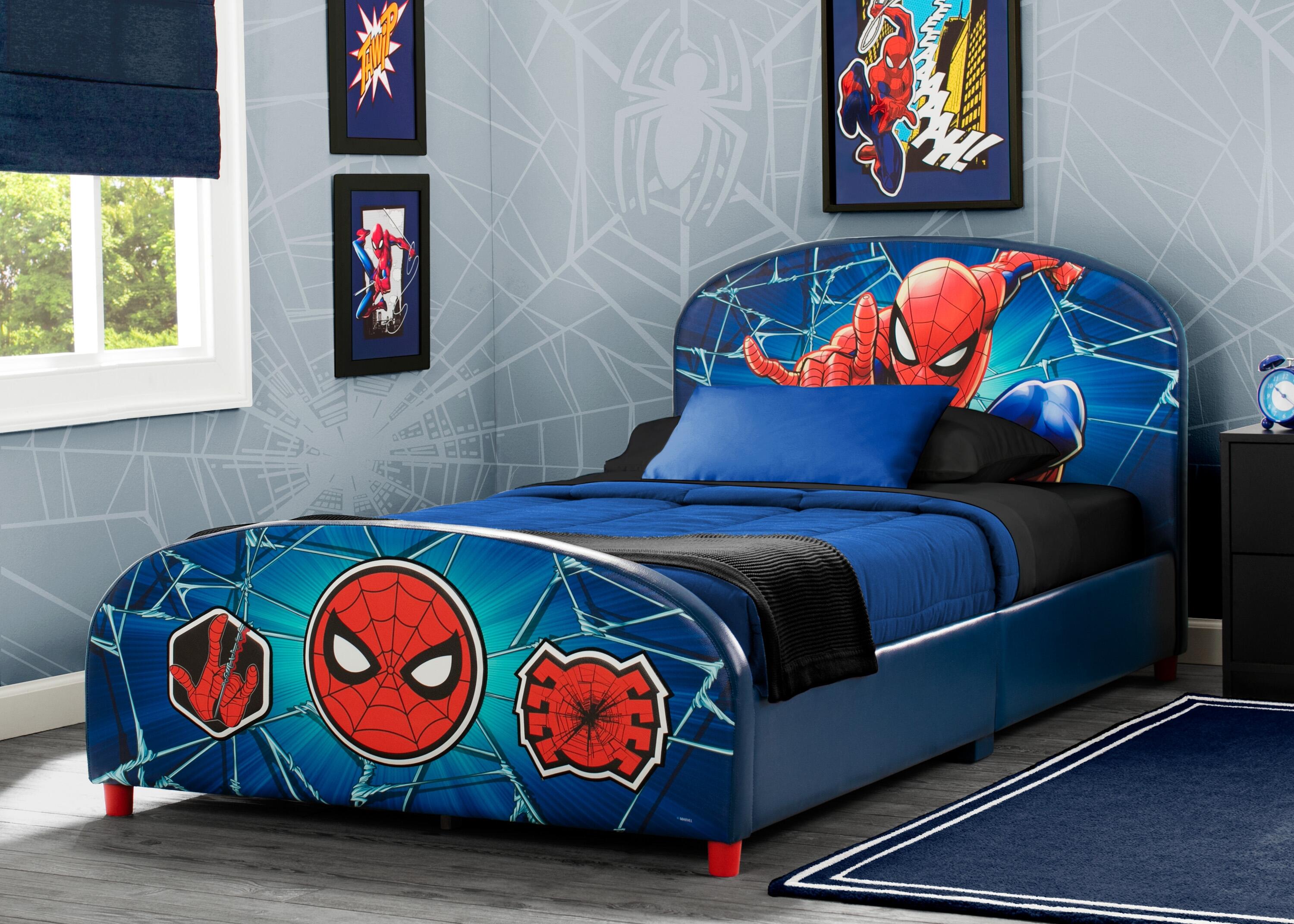 Click here for Delta Children Marvel Spider-man Upholstered Twin... prices