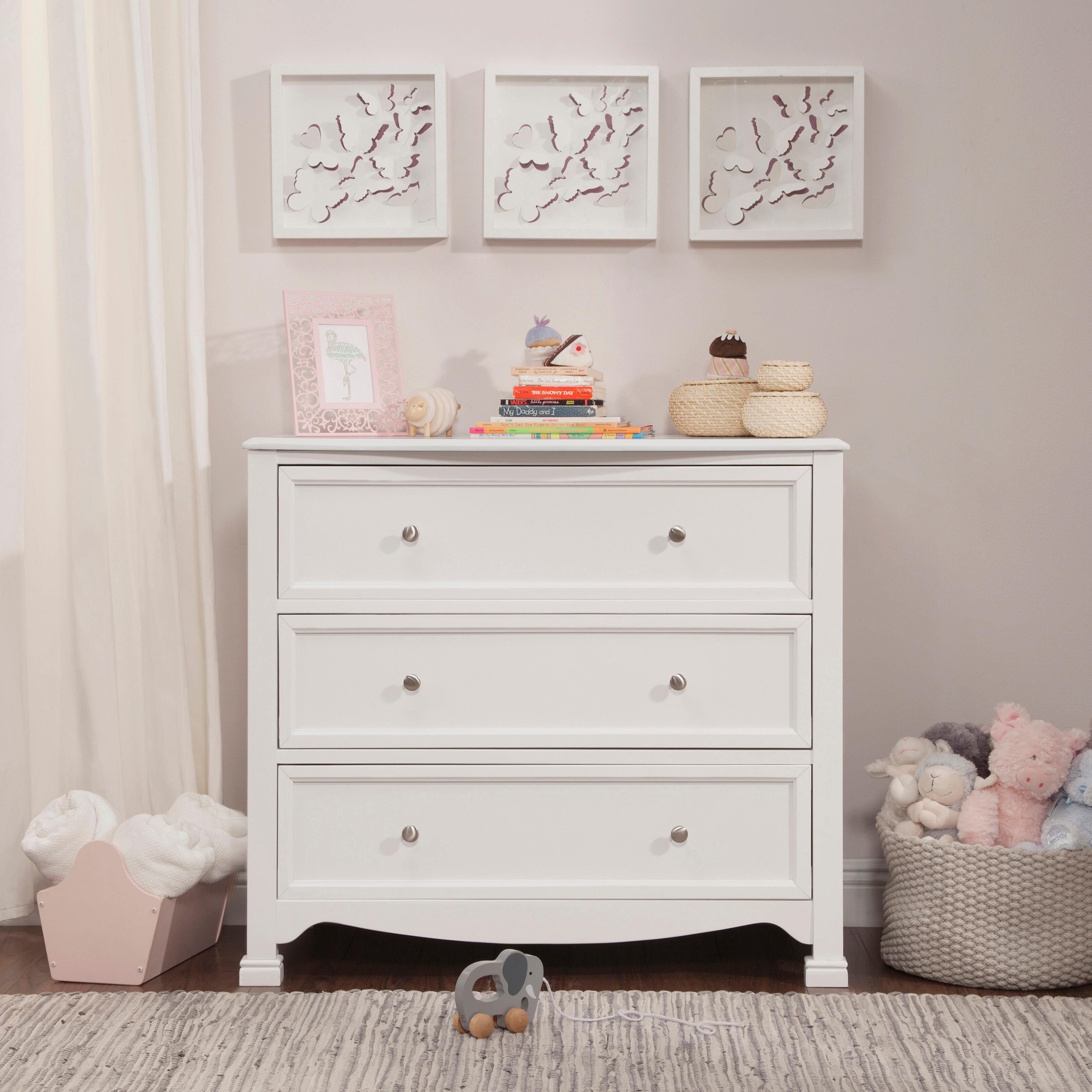 Click here for Davinci Kalani 3 Drawer Dresser  White prices