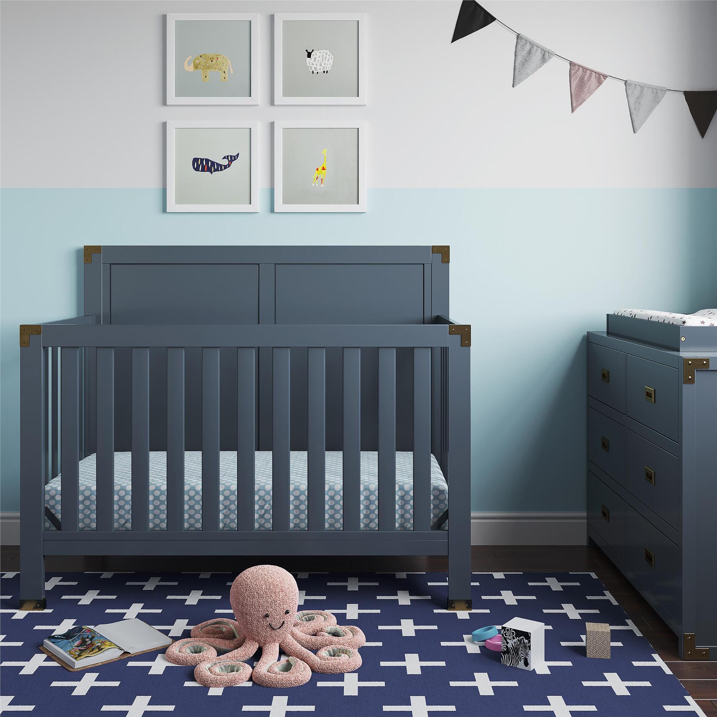 Click here for Baby Relax Miles 5-in-1 Convertible Crib  Blue prices