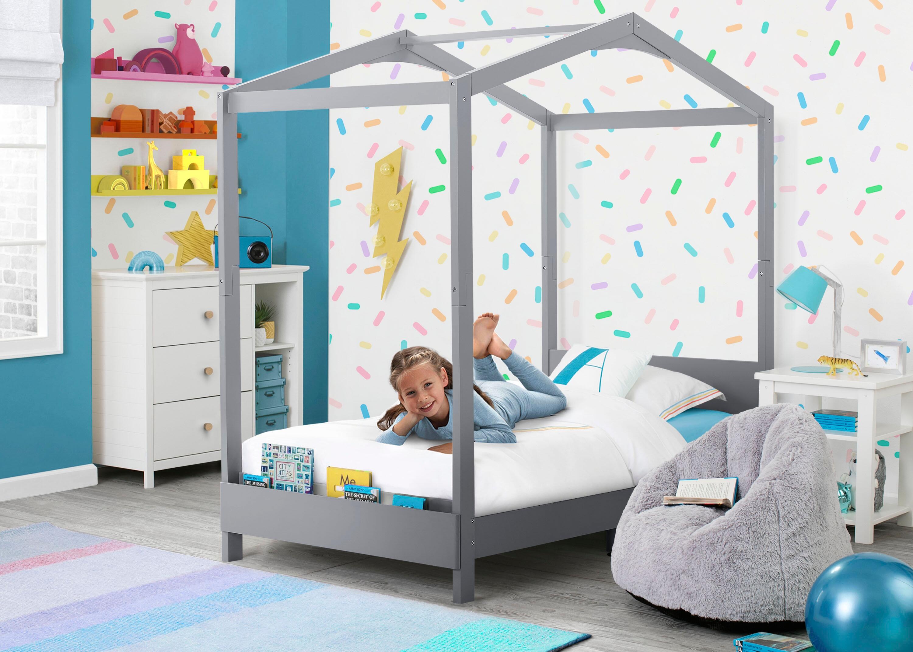 Click here for Delta Children Poppy House Twin Bed  Gray prices