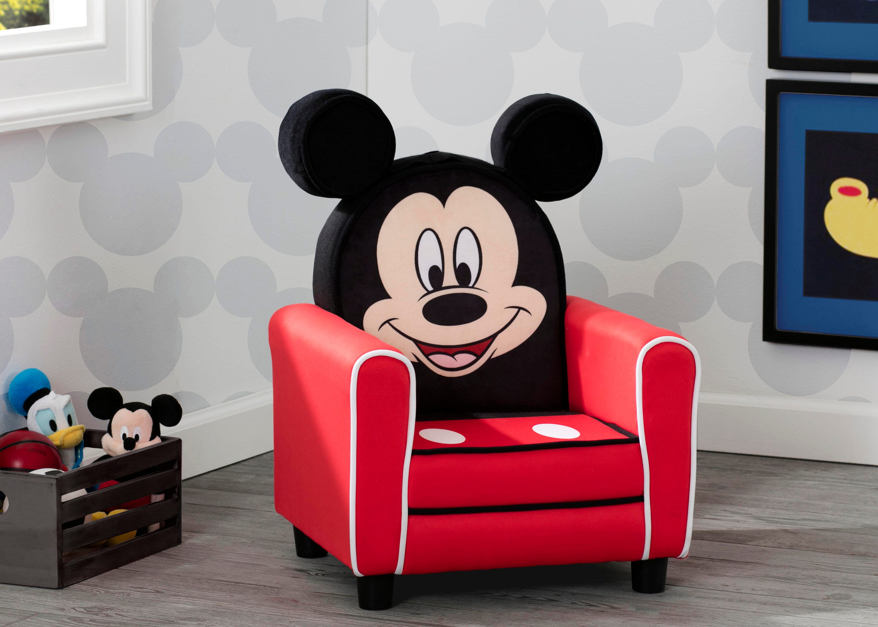 Click here for Delta Children Disney Mickey Mouse Kids Chair  Red prices