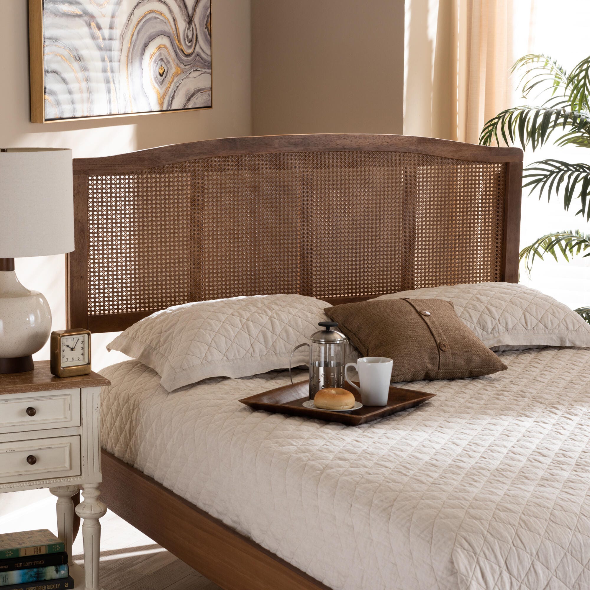 Click here for Marieke Mid-Century Headboard  Brown prices
