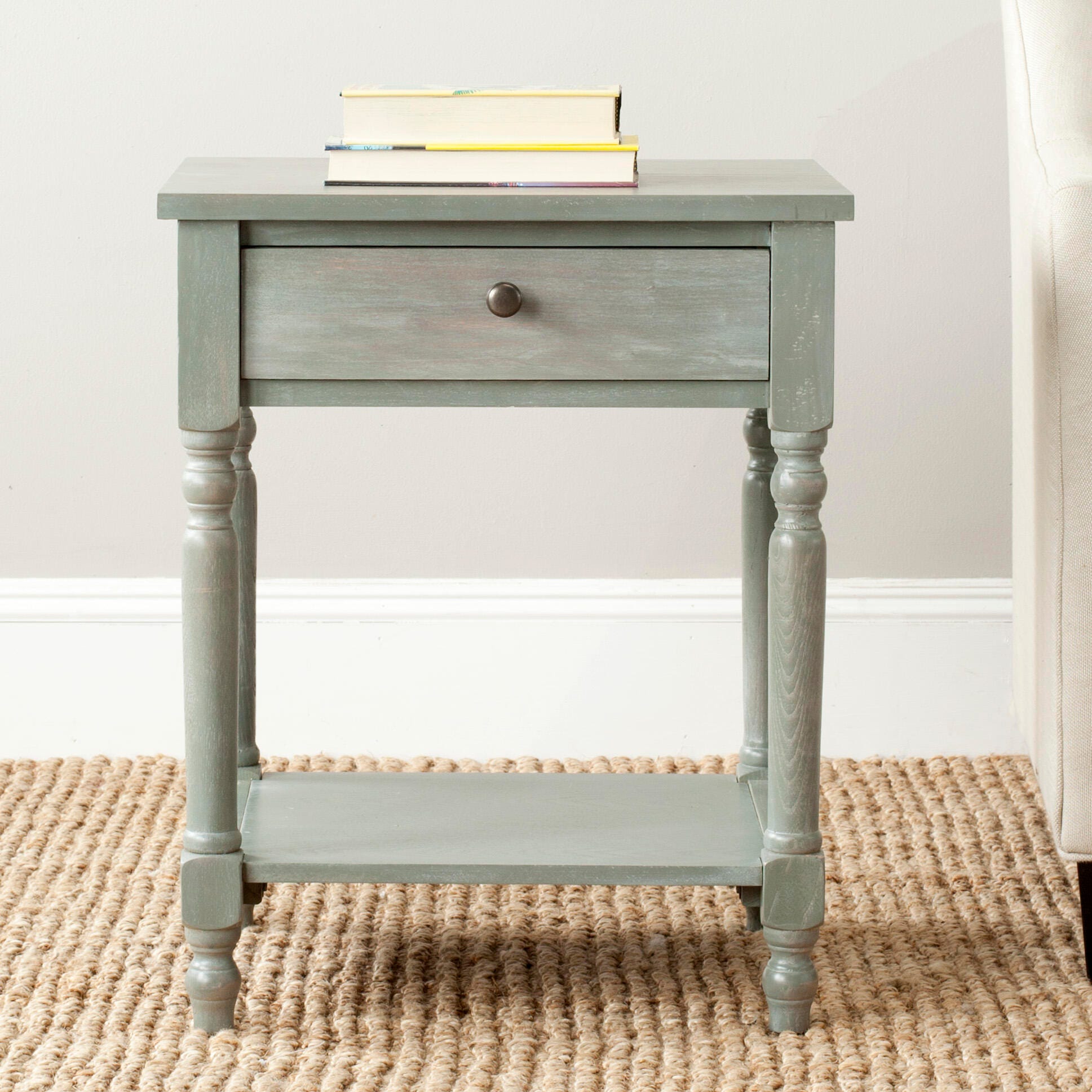 Click here for Tami Nightstand with 1 Drawer  French Gray prices
