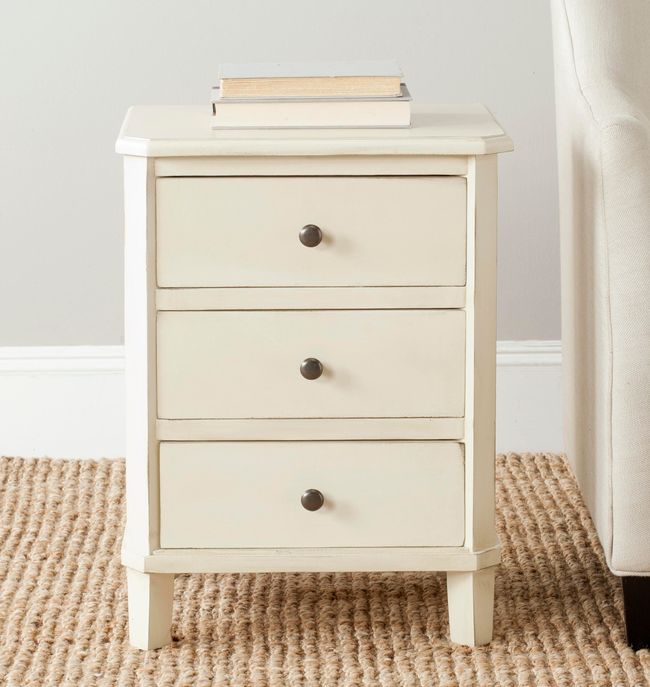 Click here for Joe Nightstand with Storage Drawers  Barley prices
