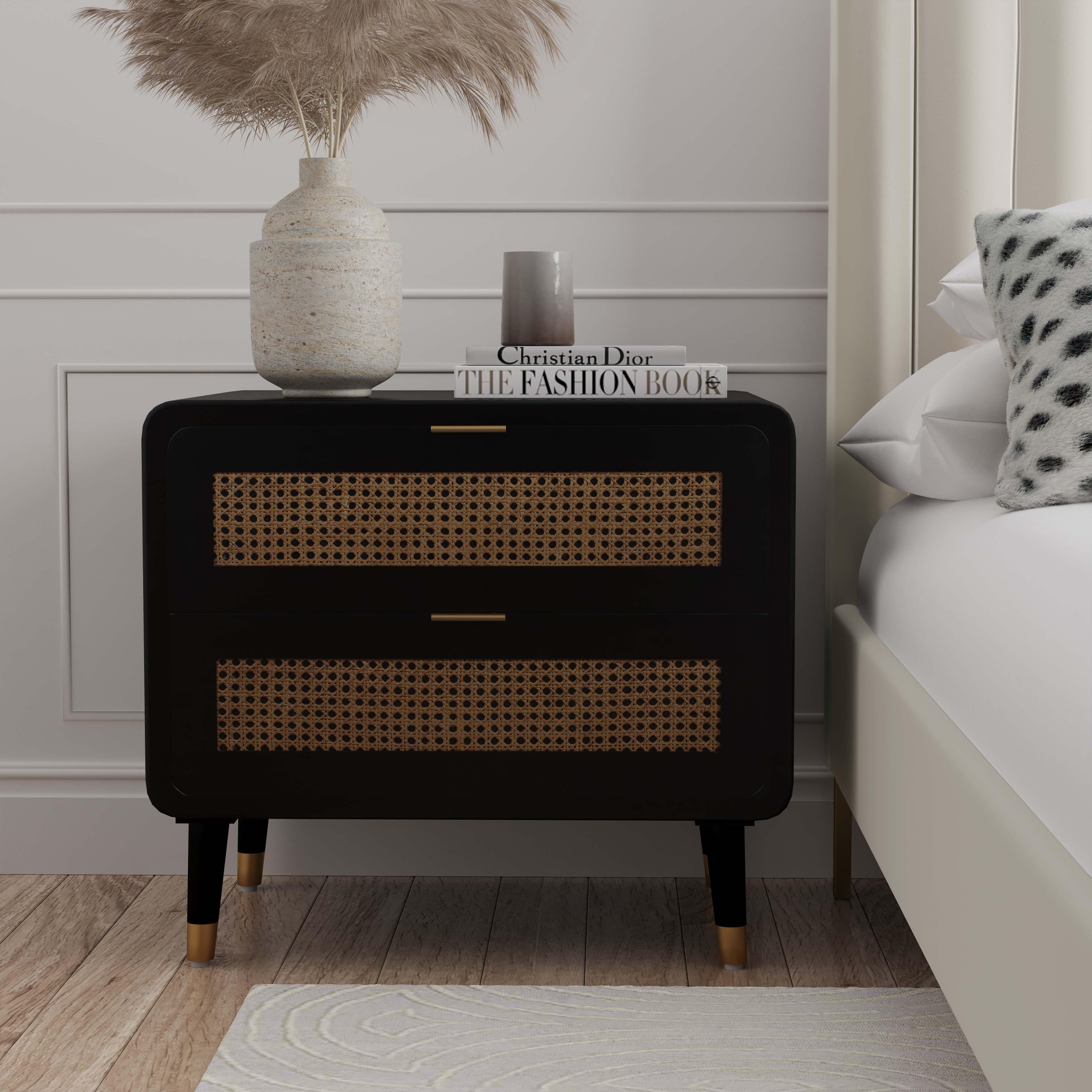 Click here for Christine Nightstand  Black prices