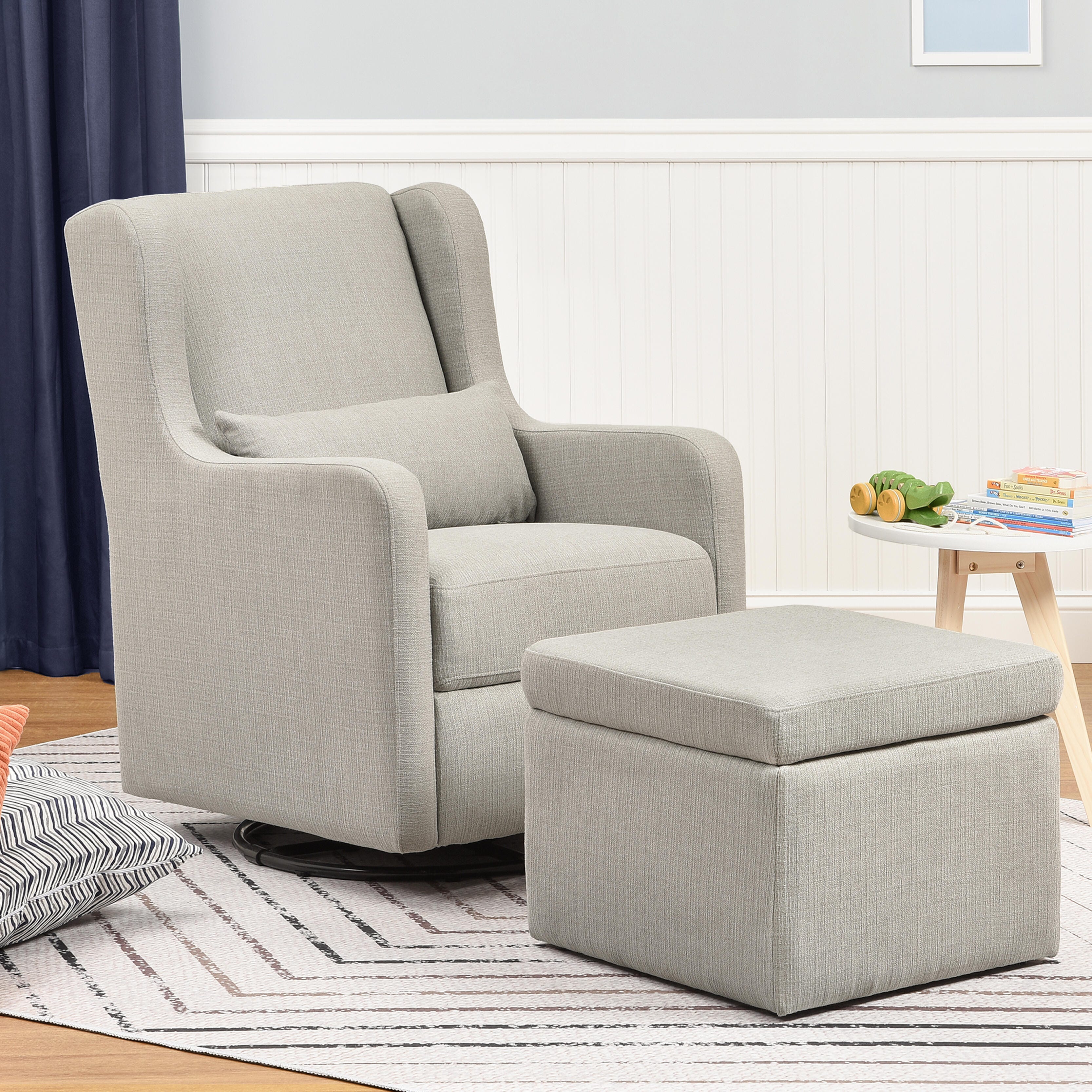 Click here for Carters by Davinci Adrian Swivel Glider with Stora... prices