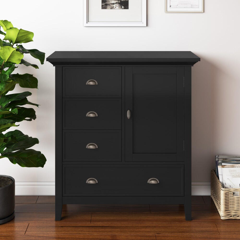 Click here for Redmond Medium Storage Cabinet  Black prices
