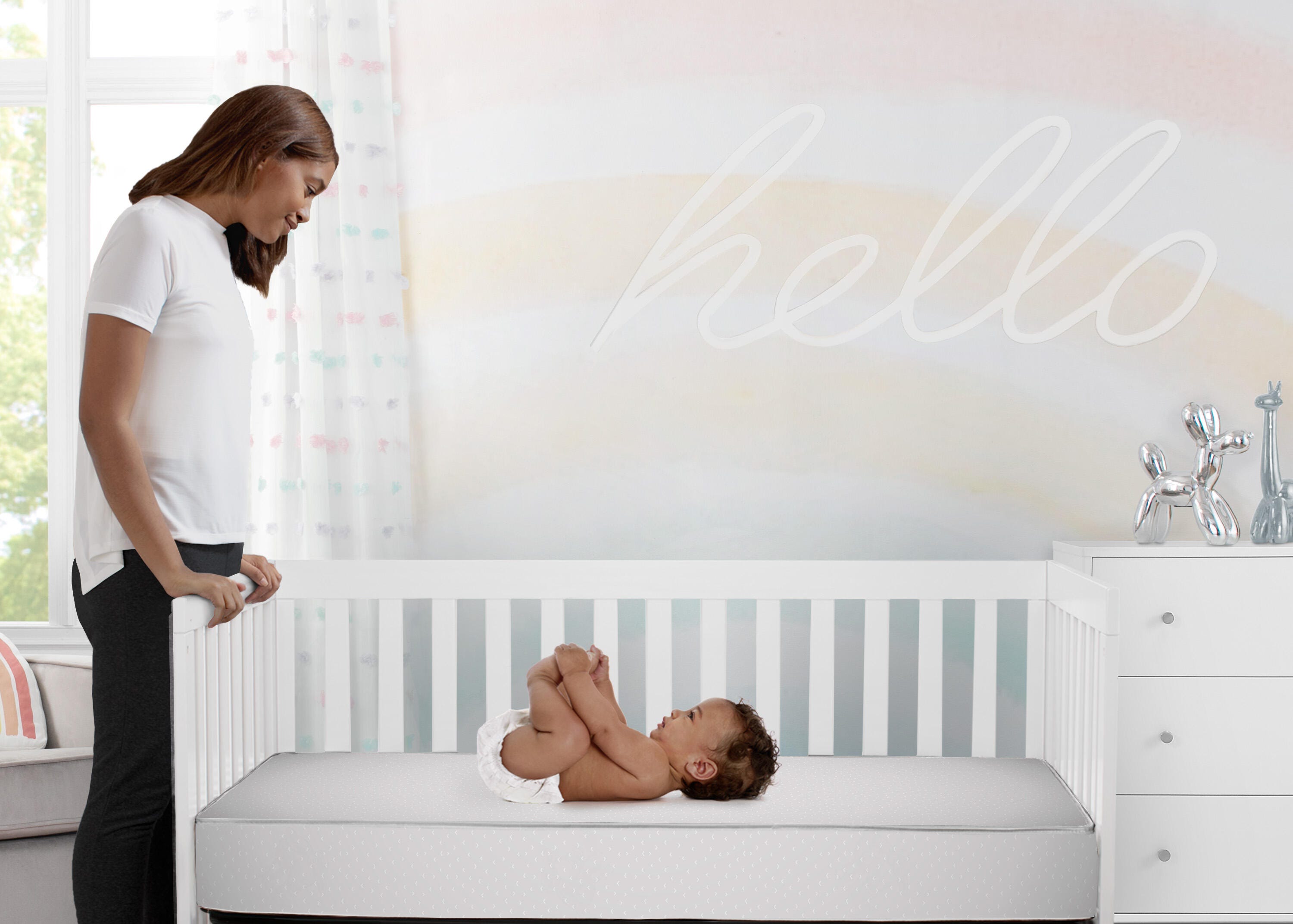 Click here for Delta Children Peaceful Dreams Dual Sided Crib and... prices