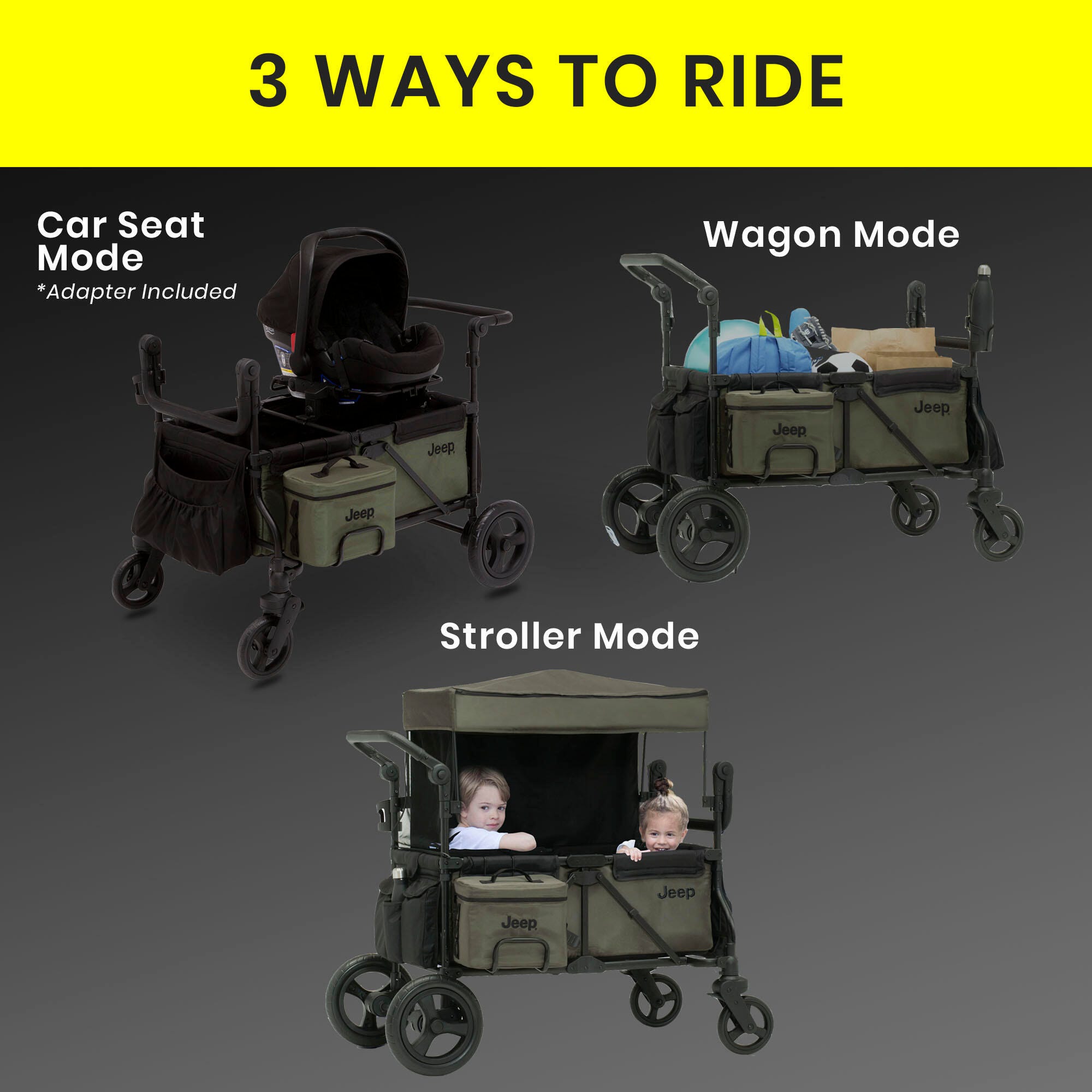 Click here for Delta Children Jeep Deluxe Wrangler Wagon Stroller... prices