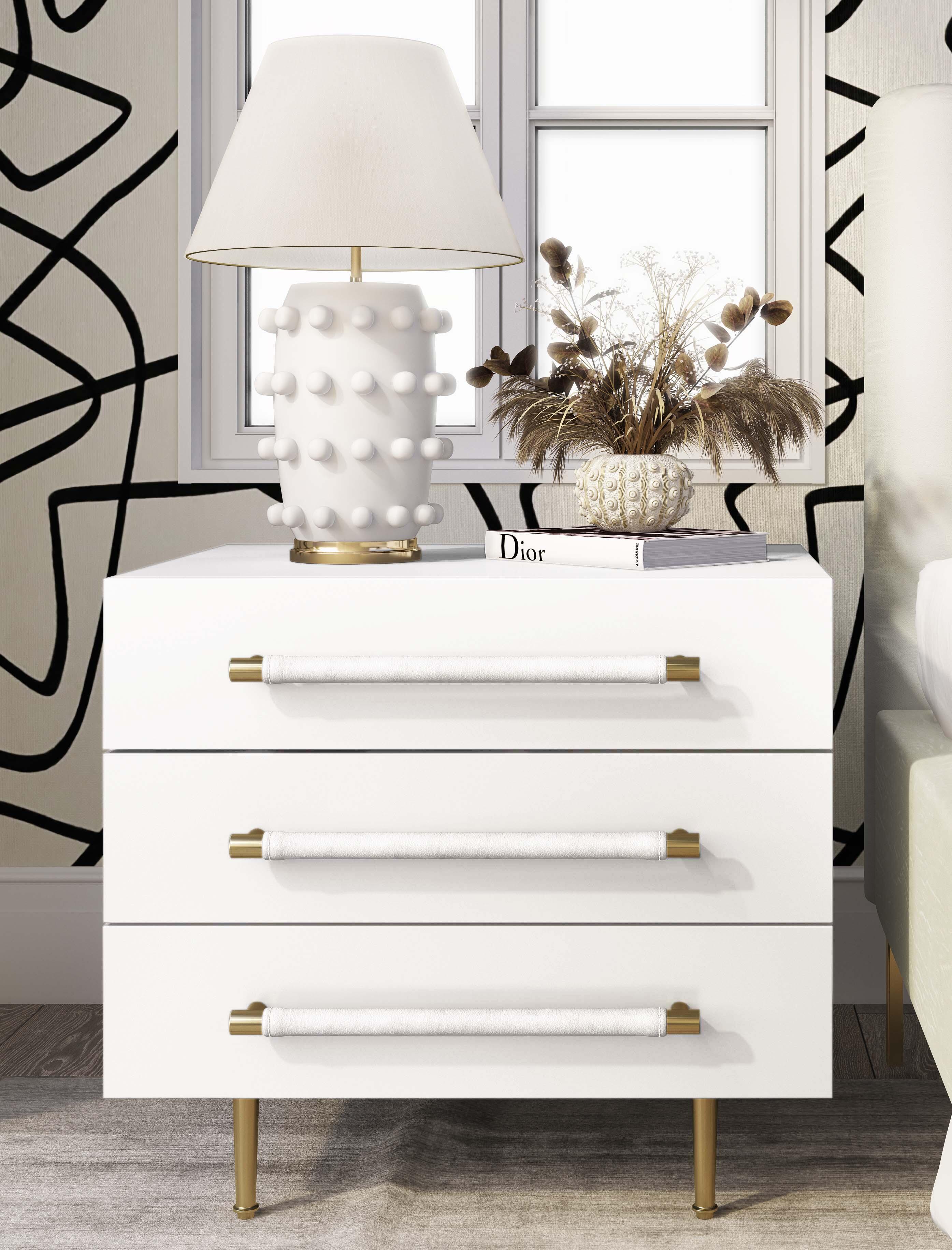 Click here for Trident White Nightstand prices