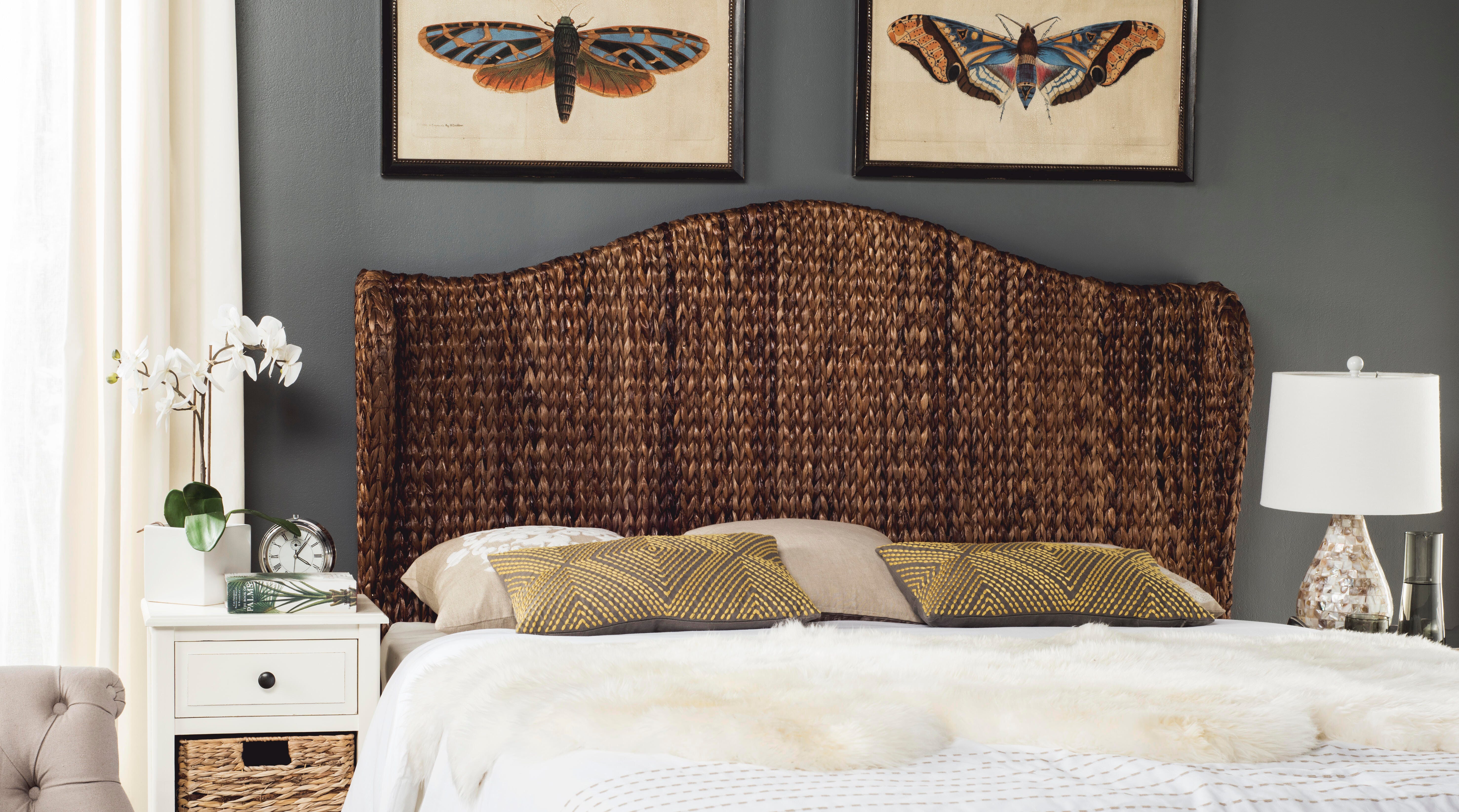 Click here for Nadine Queen Wood Panel Headboard  Brown prices