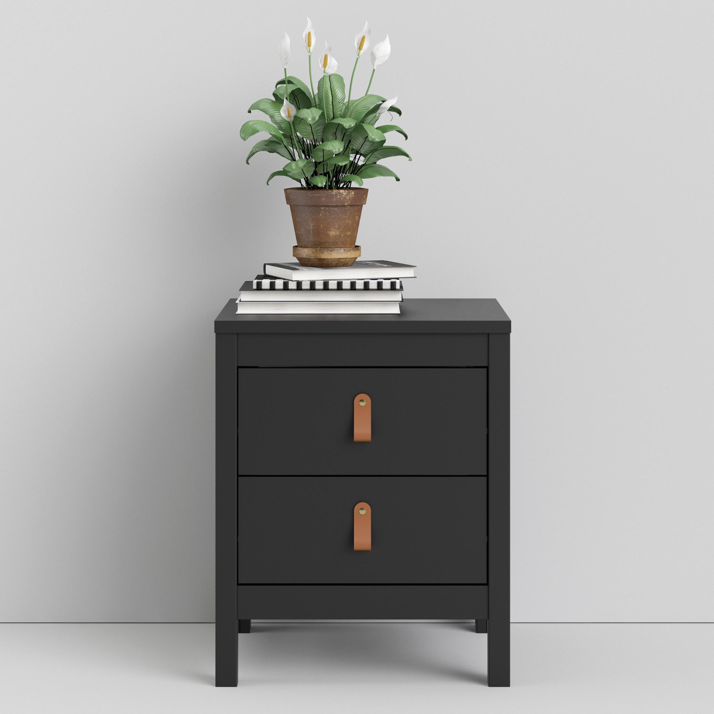Click here for Madrid 2 Drawer Nightstand  Black prices