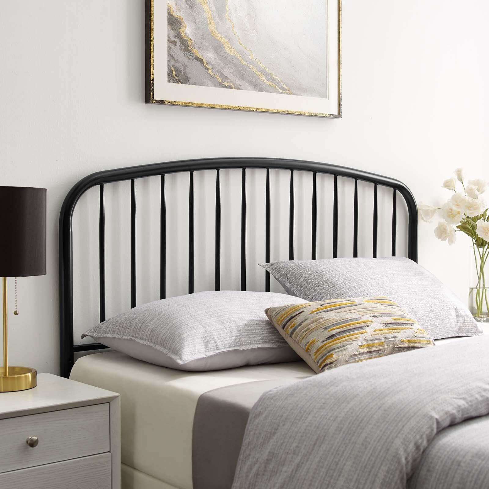 Click here for Nova Queen Metal Headboard  Black prices