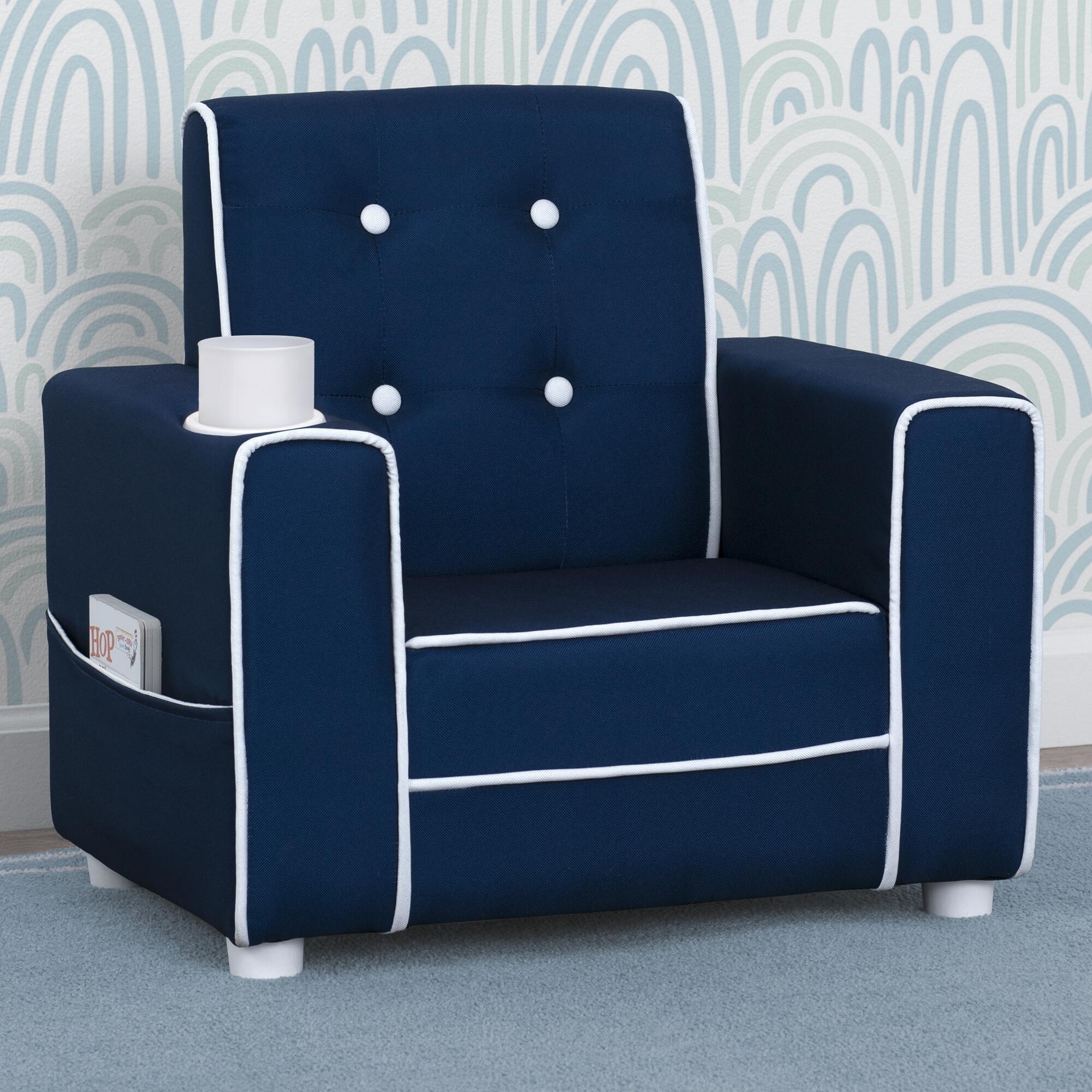Click here for Delta Children Chelsea Kids Chair  Blue prices