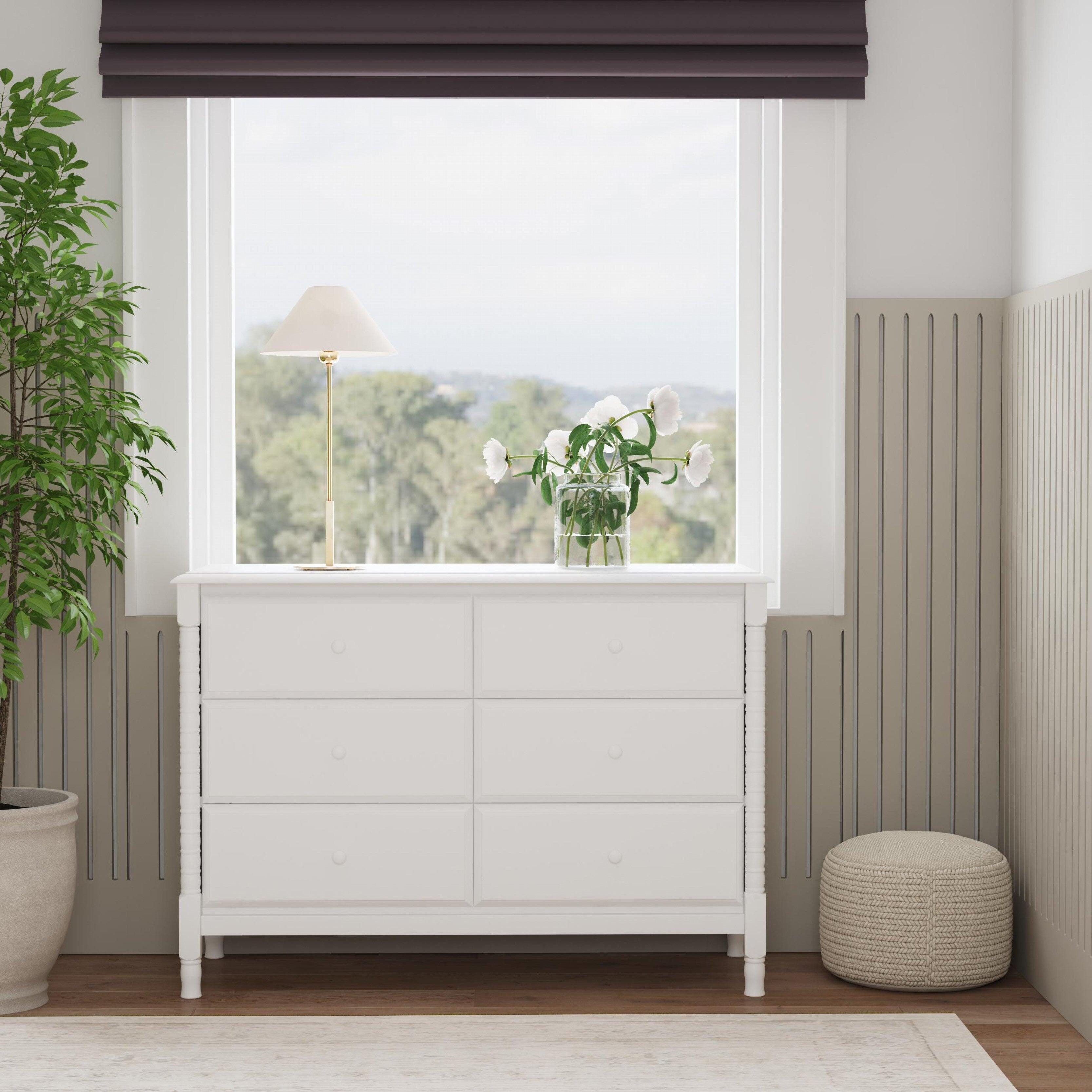 Click here for daVinci Jenny Lind 18 6 Drawer Dresser  White prices