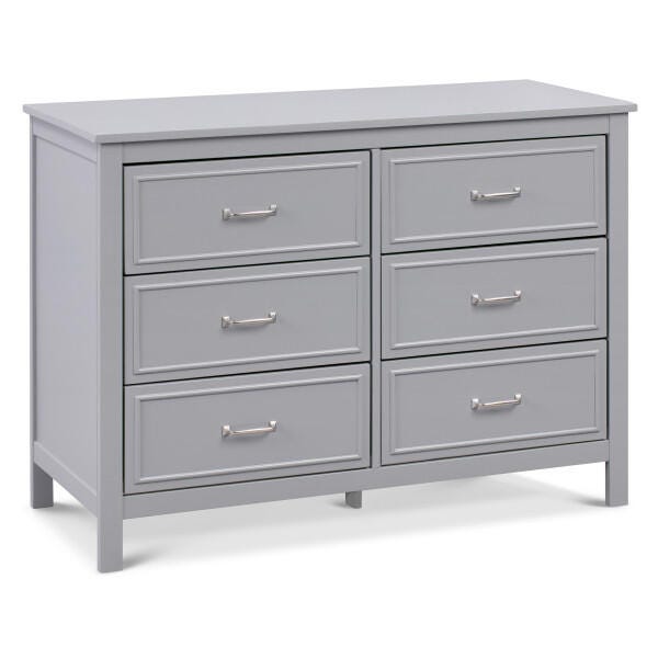 Click here for Davinci Charlie 6 Drawer Double Dresser  Gray prices